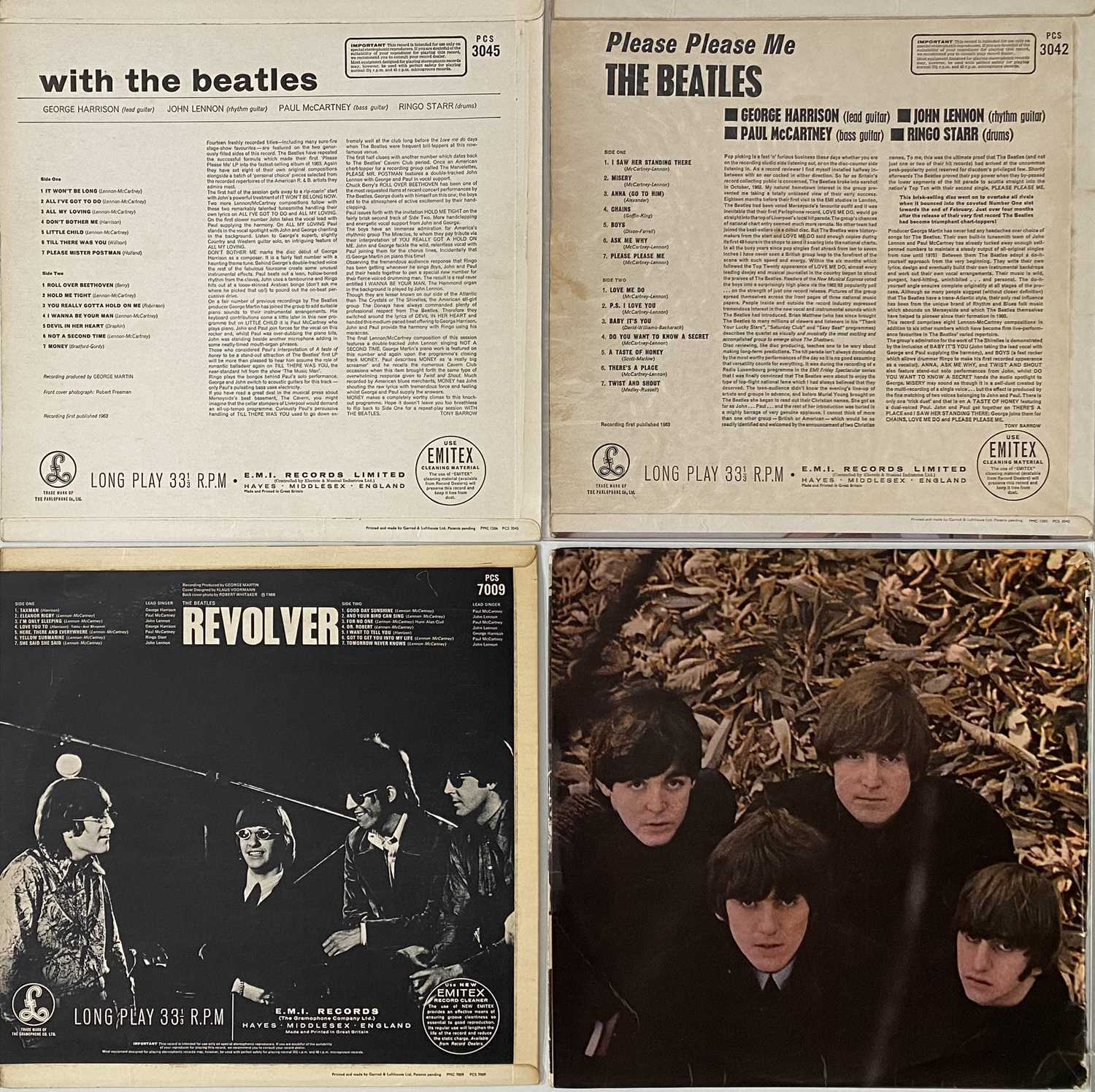 Lot 52 - THE BEATLES - STEREO LP PACK
