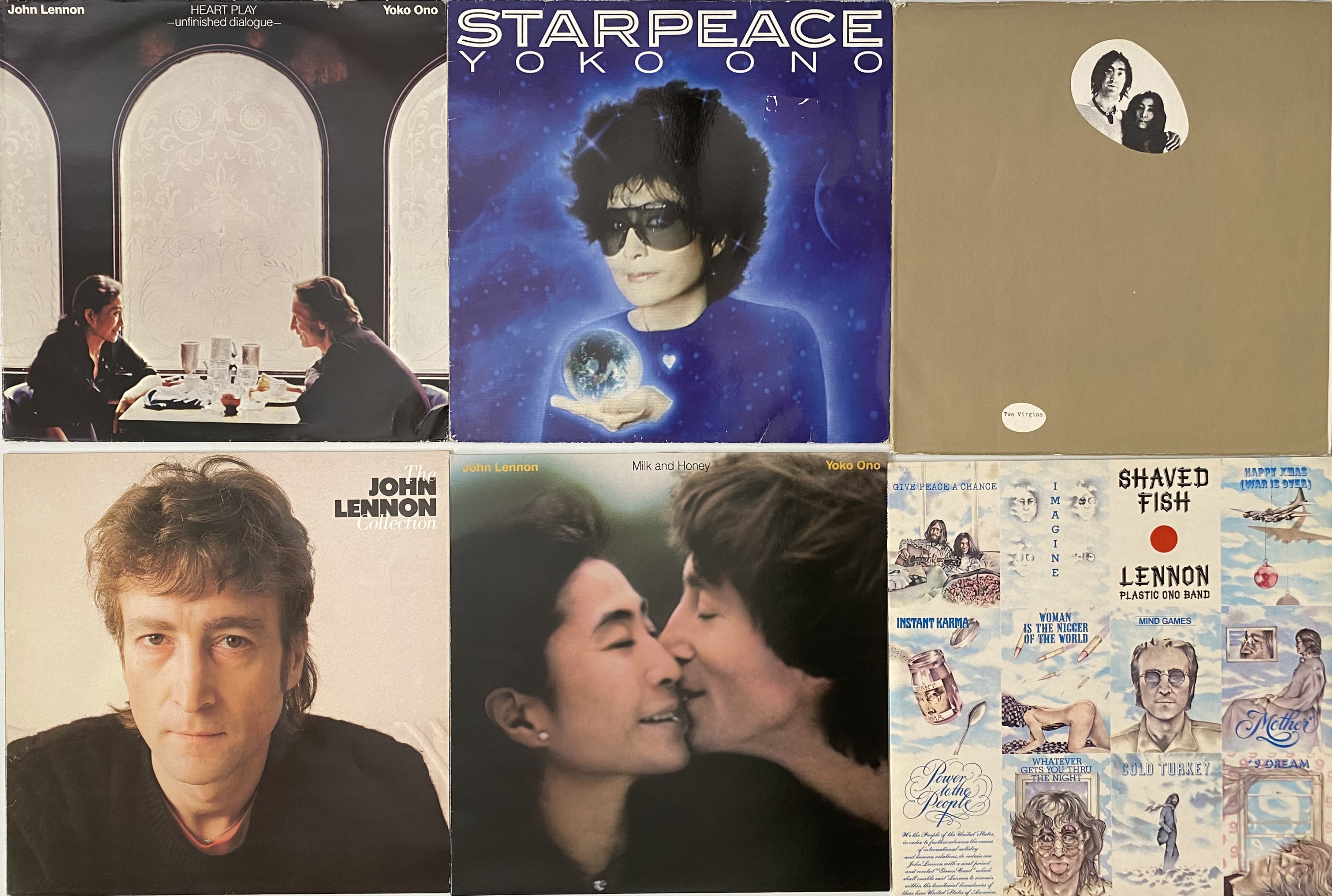 Lot 53 - JOHN LENNON / YOKO ONO - LP PACK