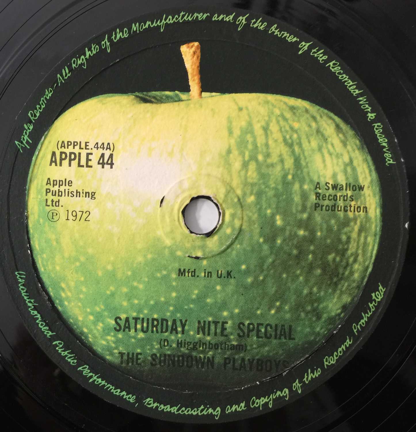 Lot 56 - THE SUNDOWN PLAYBOYS - SATURDAY NITE SPECIAL