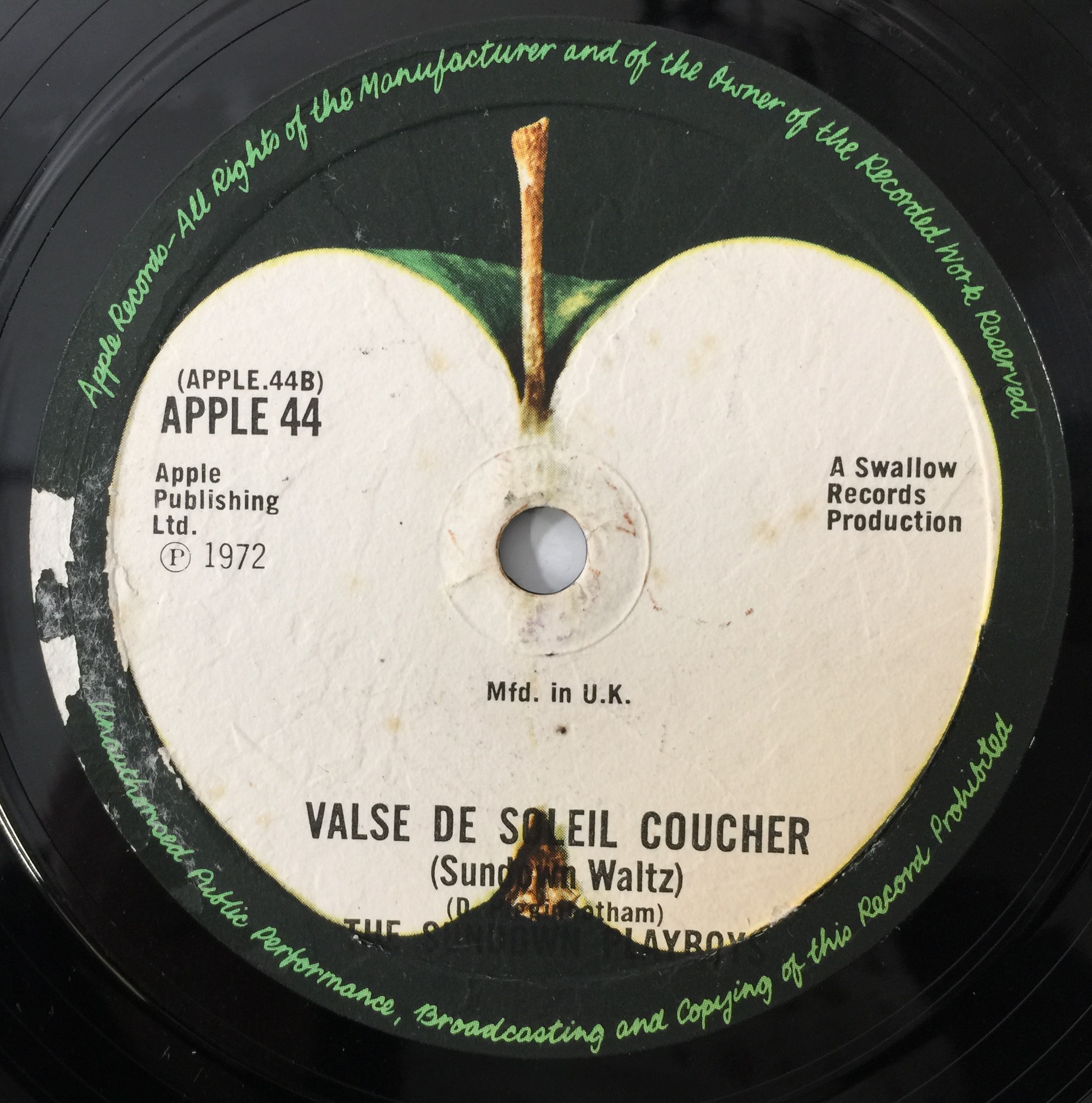 Lot 56 - THE SUNDOWN PLAYBOYS - SATURDAY NITE SPECIAL