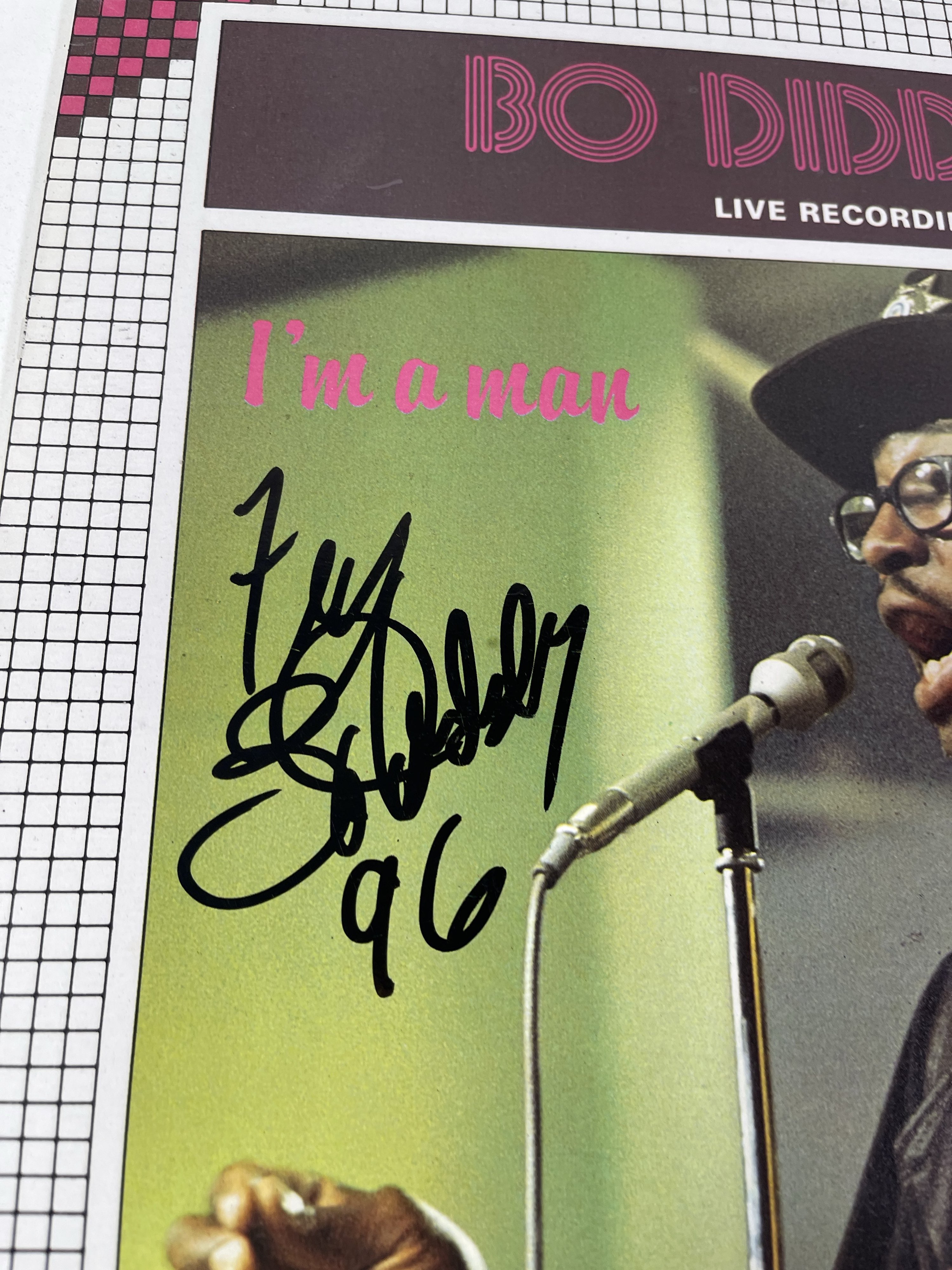 Lot 230 - BO DIDDLEY SIGNED LP.