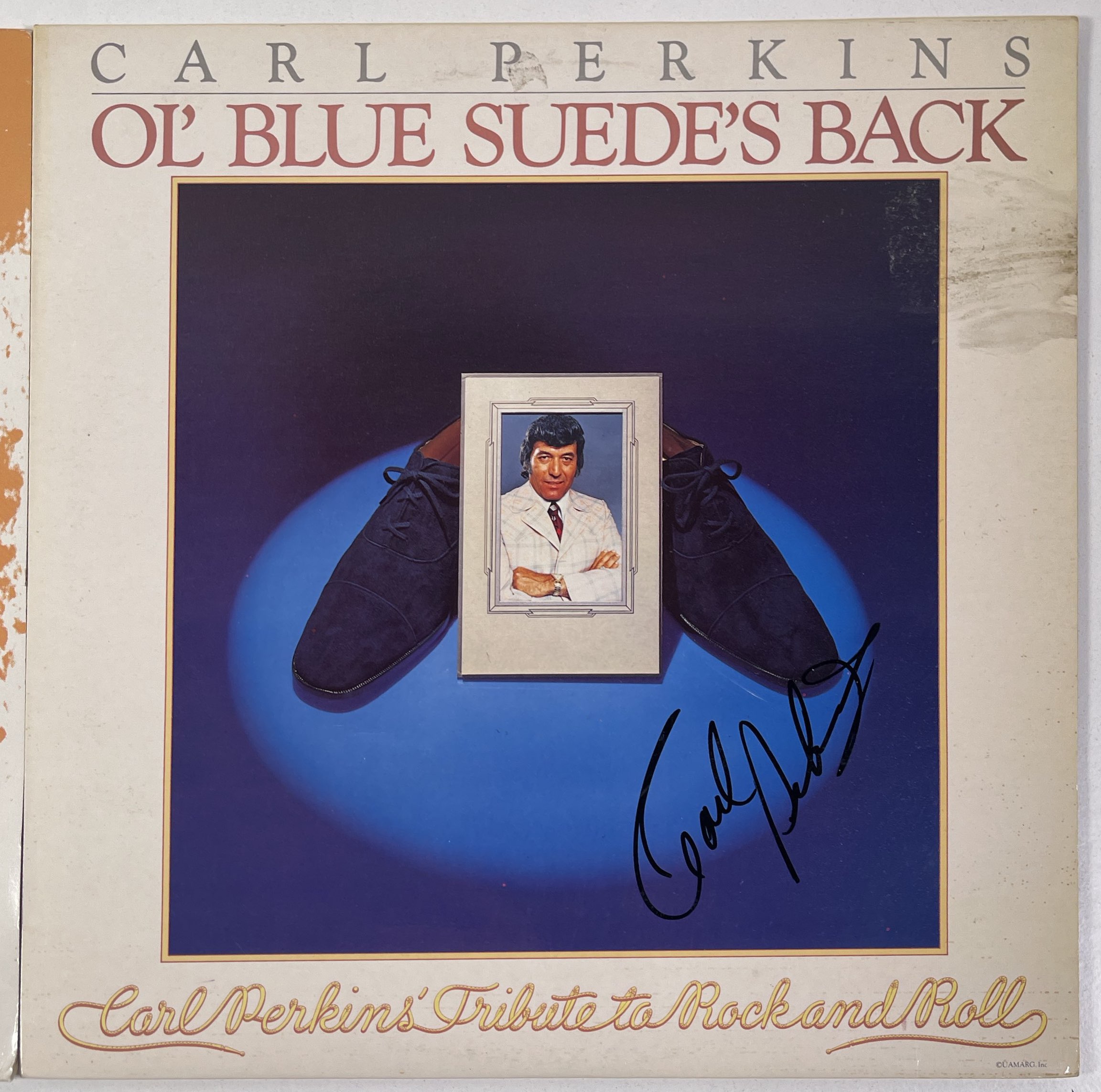 Lot 235 - THE EVERLY BROTHERS / CARL PERKINS SIGNED
