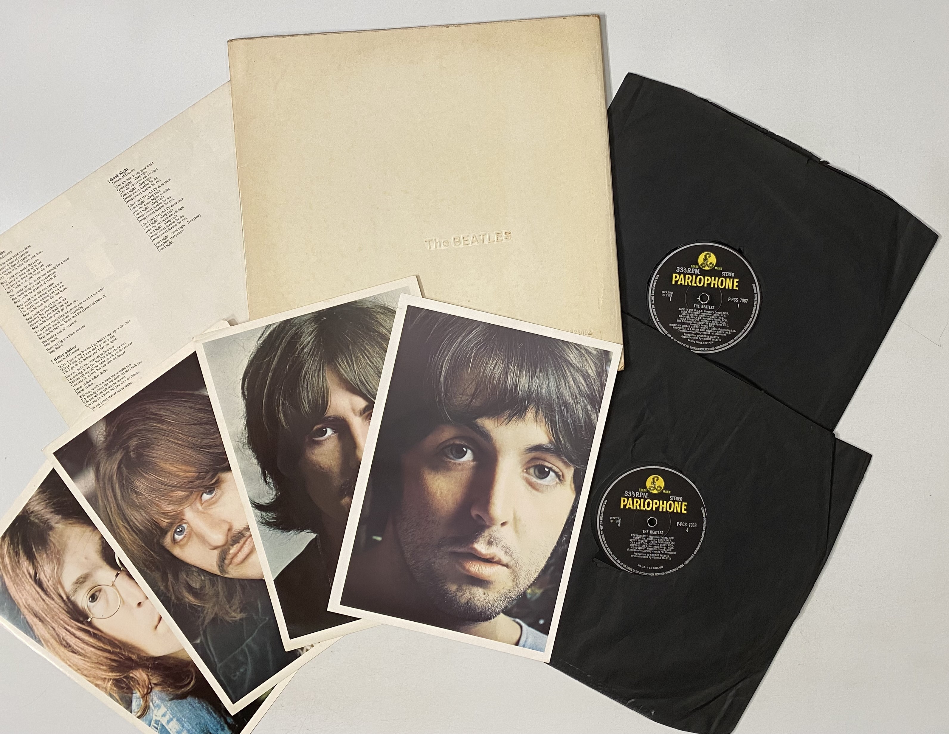 Lot 82 - THE BEATLES - WHITE ALBUM - ORIGINAL (EU)