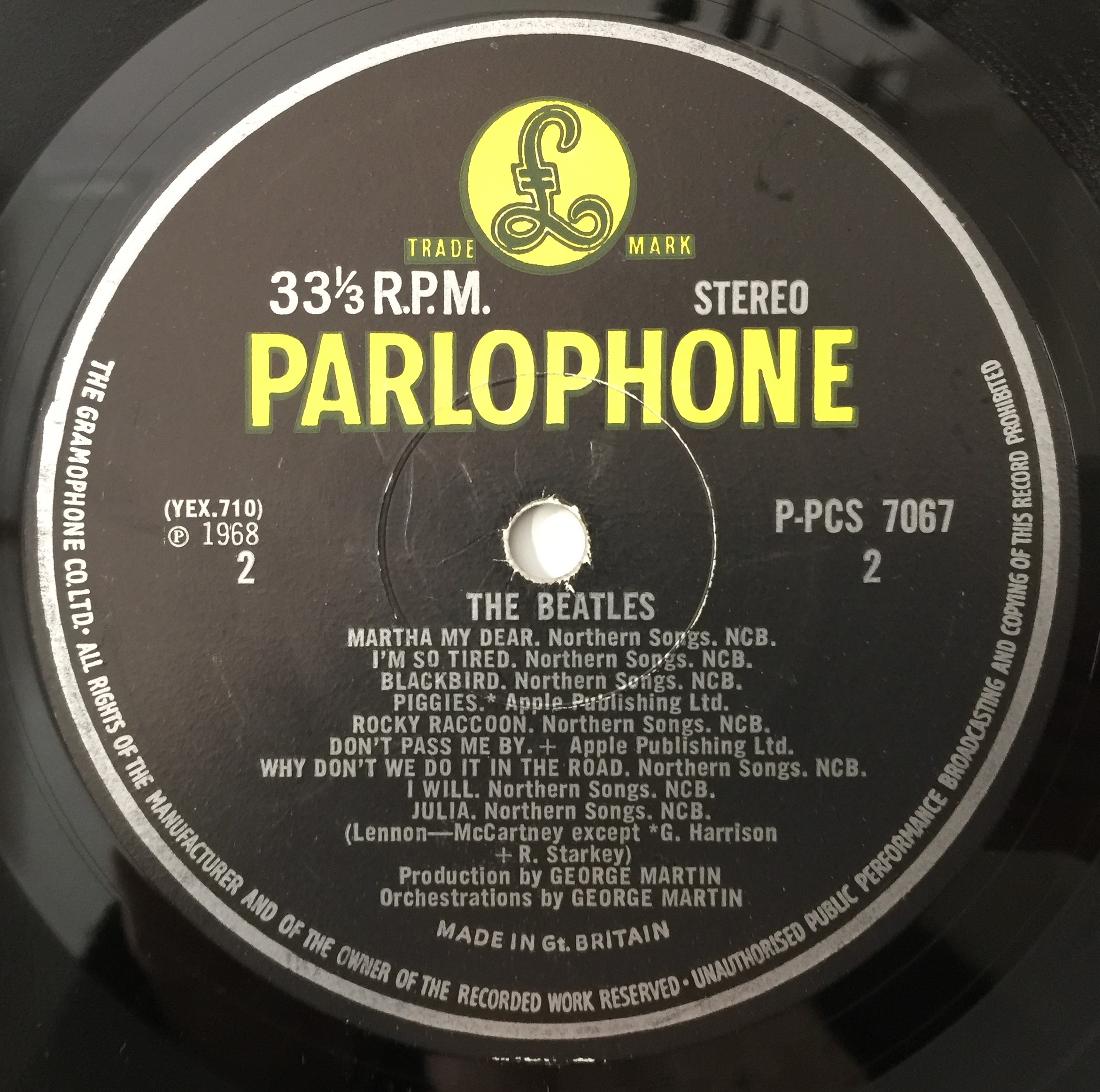 Lot 82 - THE BEATLES - WHITE ALBUM - ORIGINAL (EU)