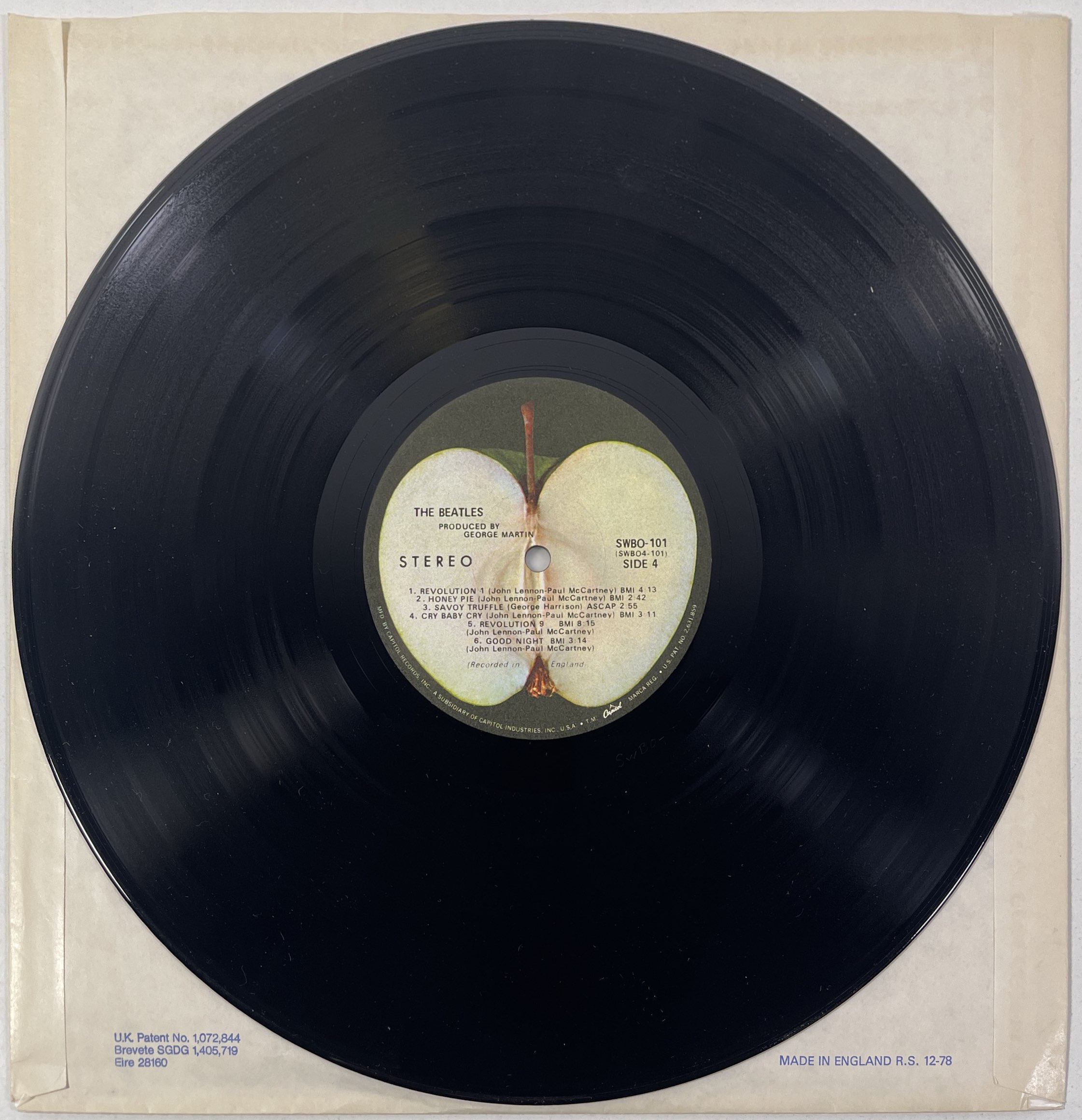 Lot 88 - THE BEATLES - WHITE ALBUM LP (ORIGINAL US