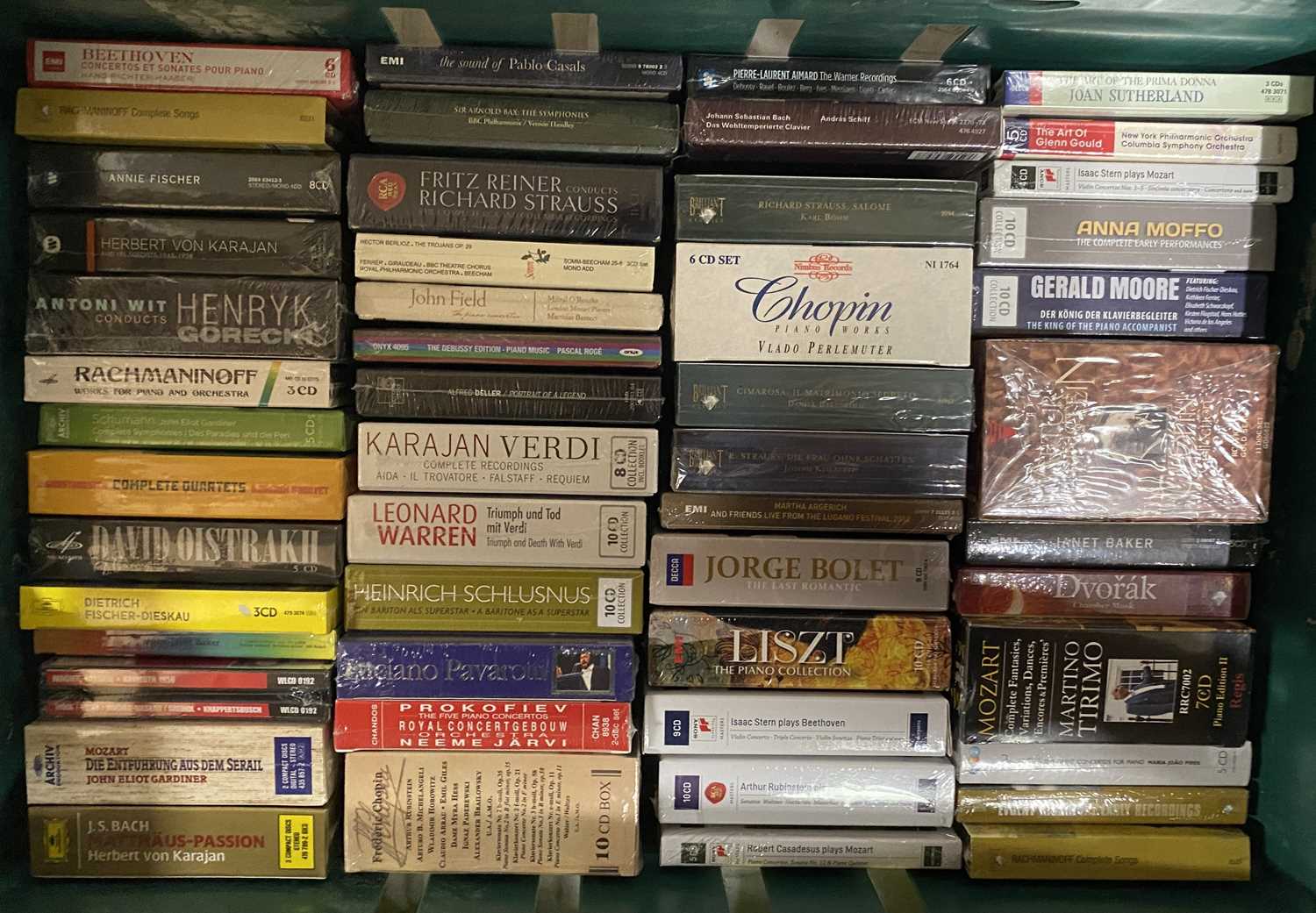 Lot 188 Cd Box Sets Collection