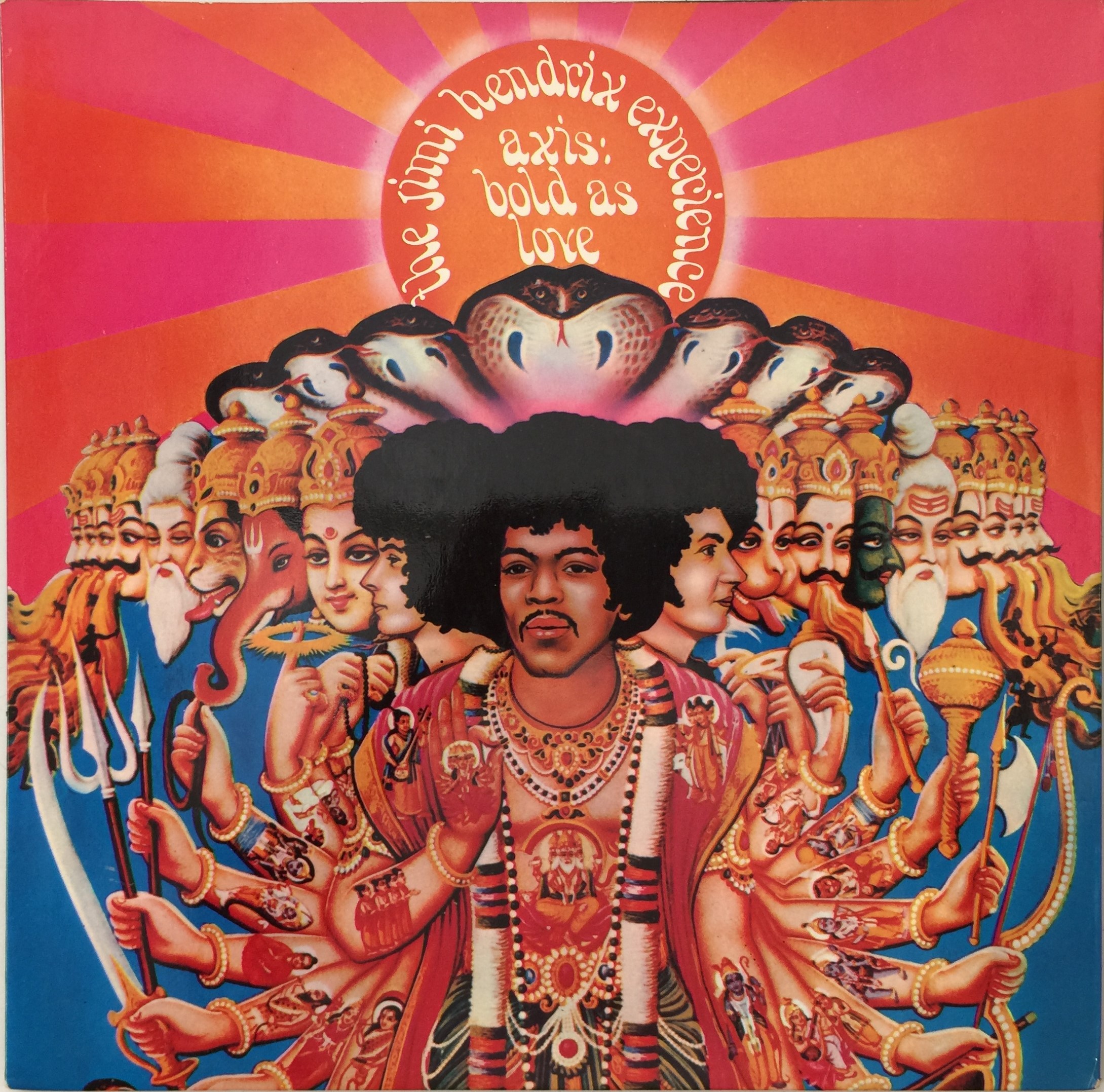 Lot 10 - JIMI HENDRIX - AXIS: BOLD AS LOVE LP