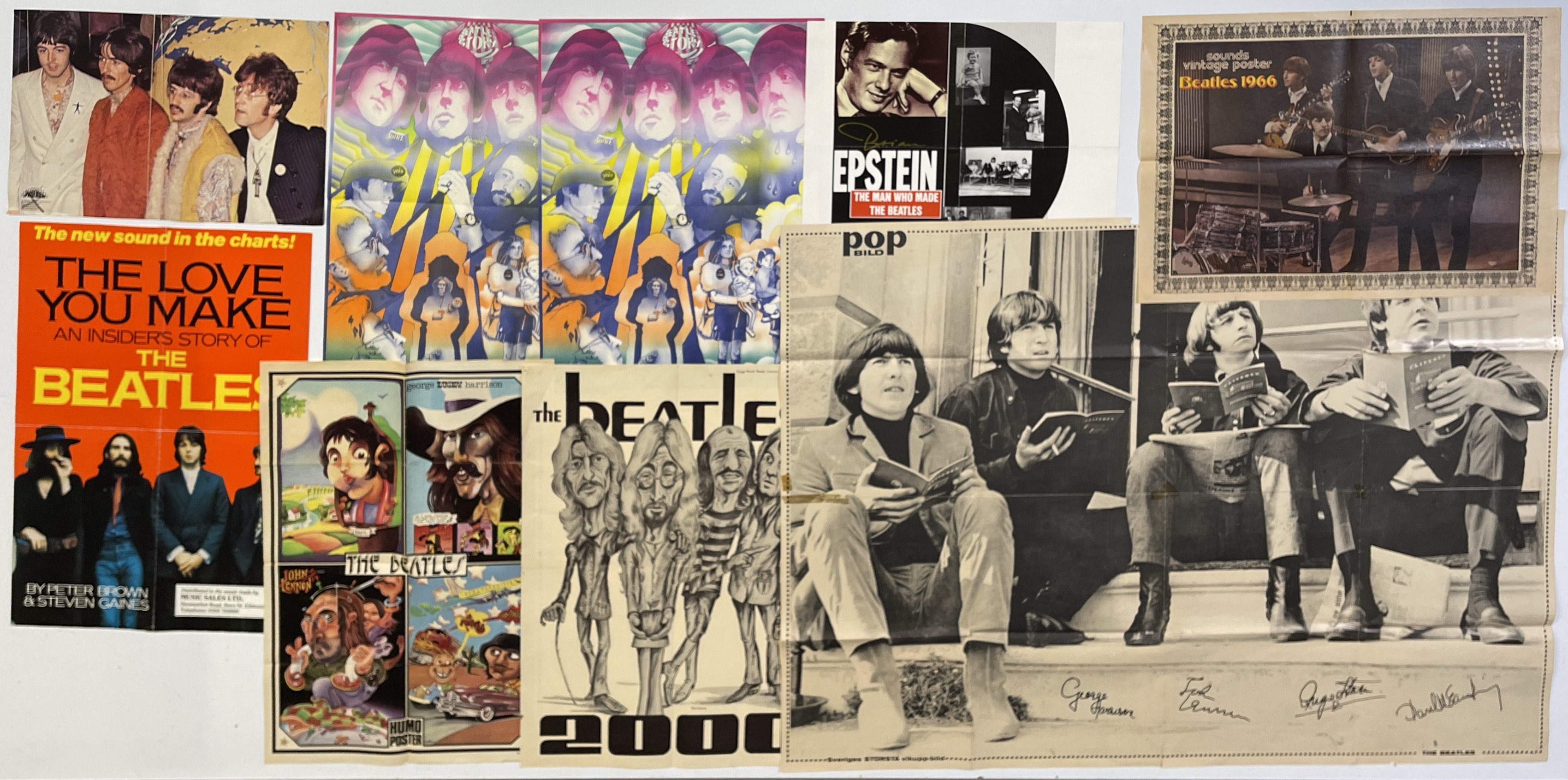 Lot 310 - THE BEATLES - ASSORTED POSTERS.