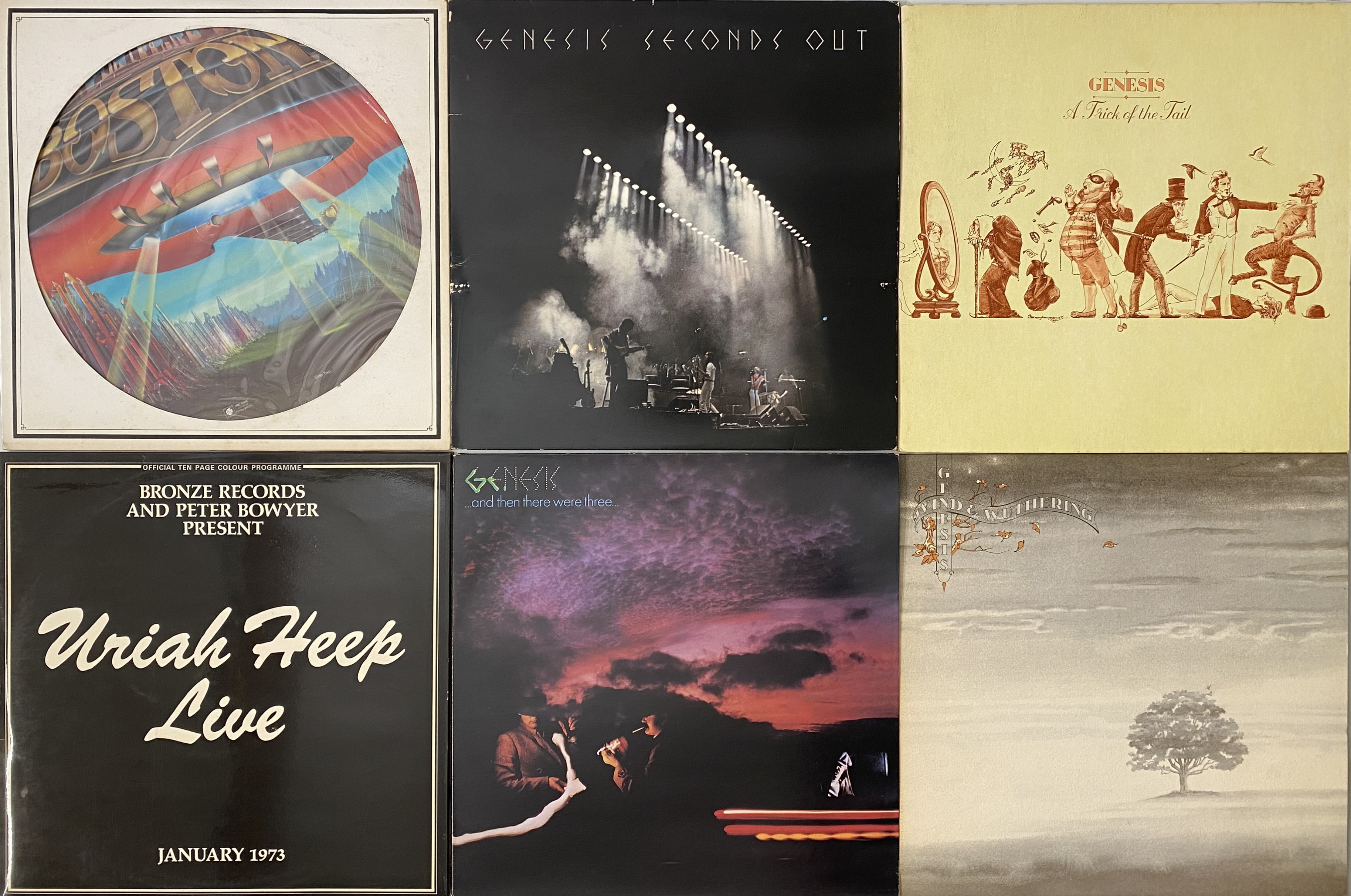 Lot 668 - CLASSIC/ PROG - ROCK LP + CD BOX SET