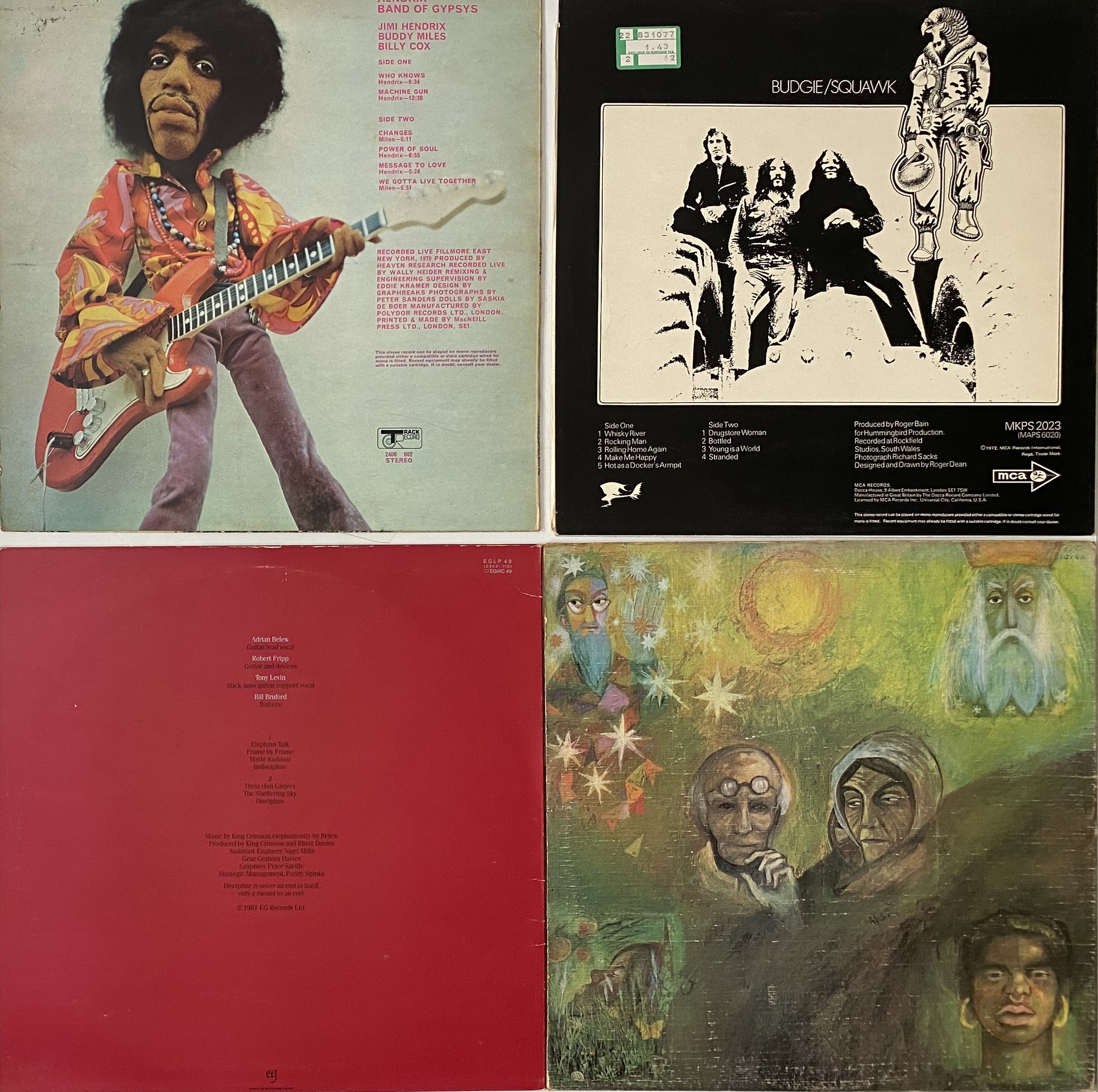 Lot 670 - HEAVY/ PROG - ROCK LP RARITIES PACK