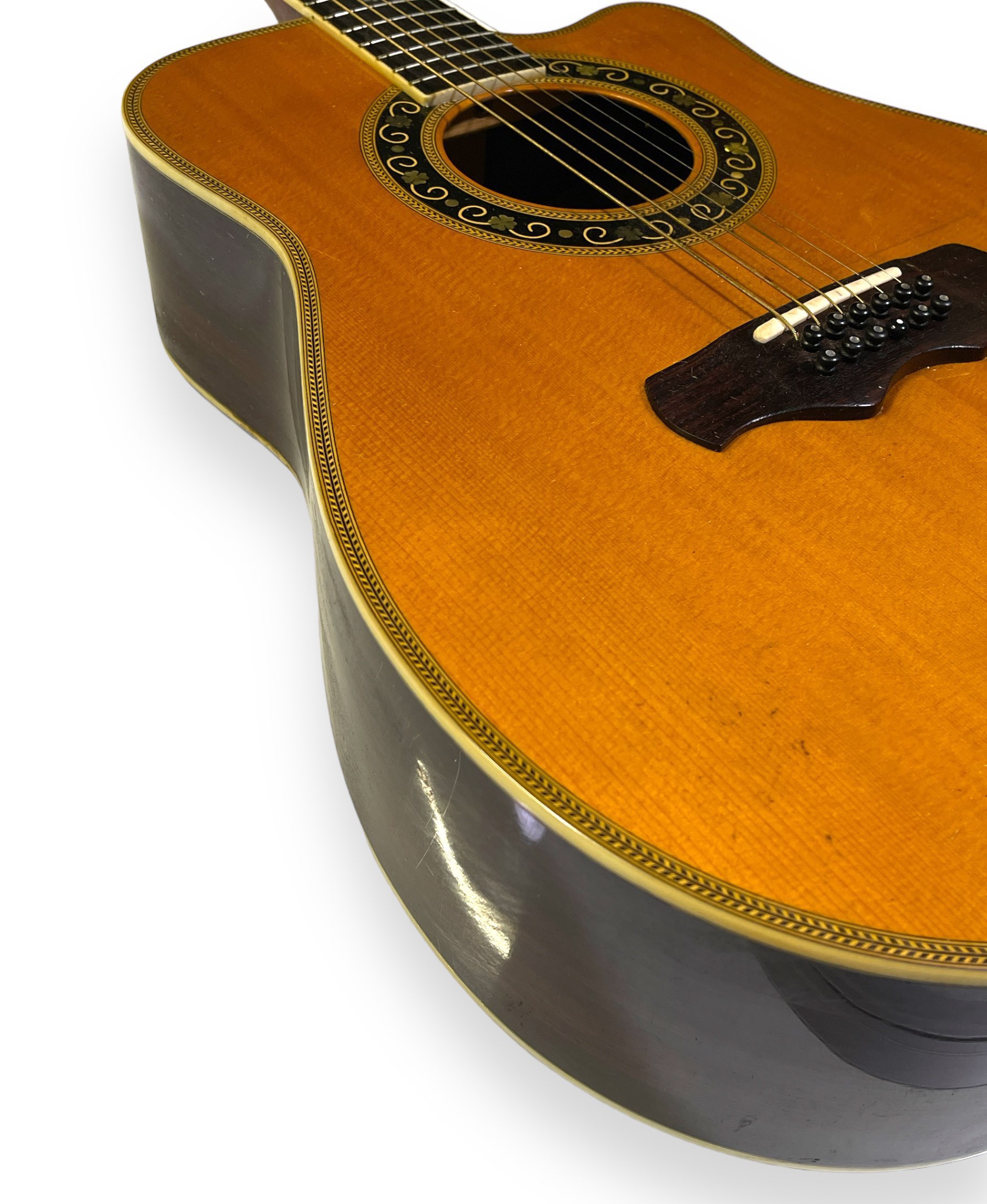 Lot 24 - BOZO PADUNAVAC 12-STRING ACOUSTIC GUITAR.