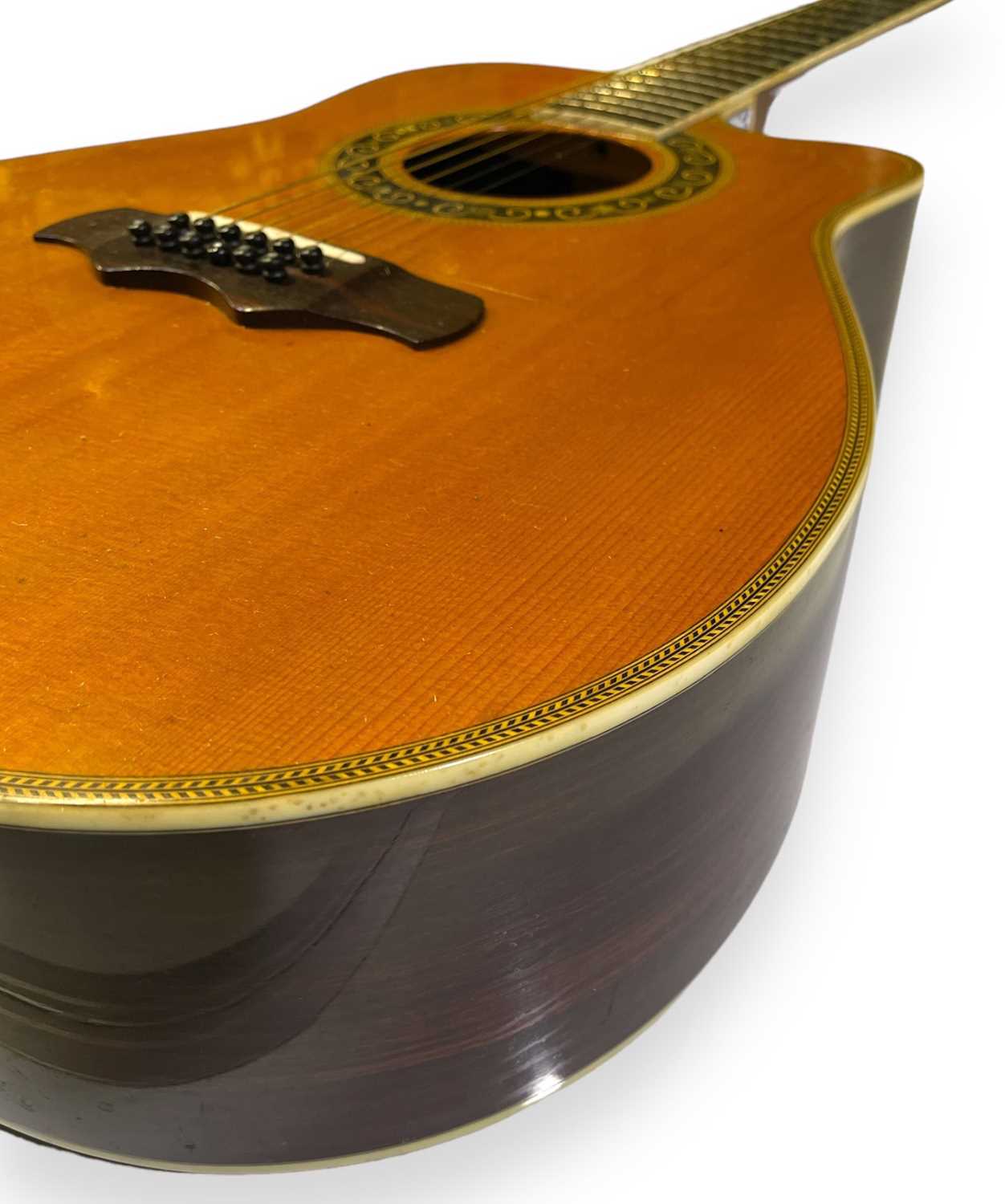 Lot 24 - BOZO PADUNAVAC 12-STRING ACOUSTIC GUITAR.