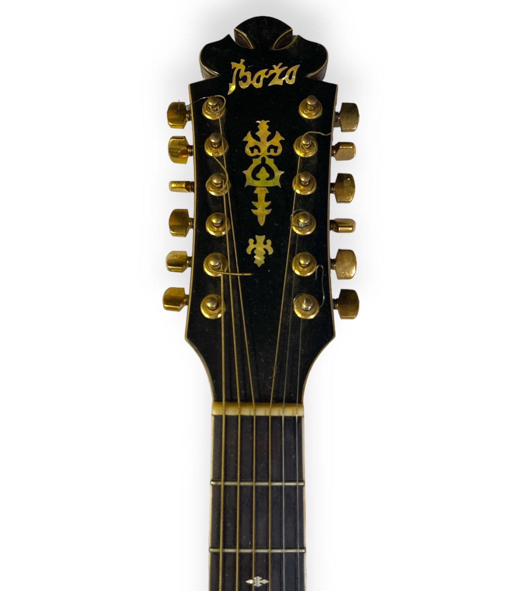Lot 24 - BOZO PADUNAVAC 12-STRING ACOUSTIC GUITAR.