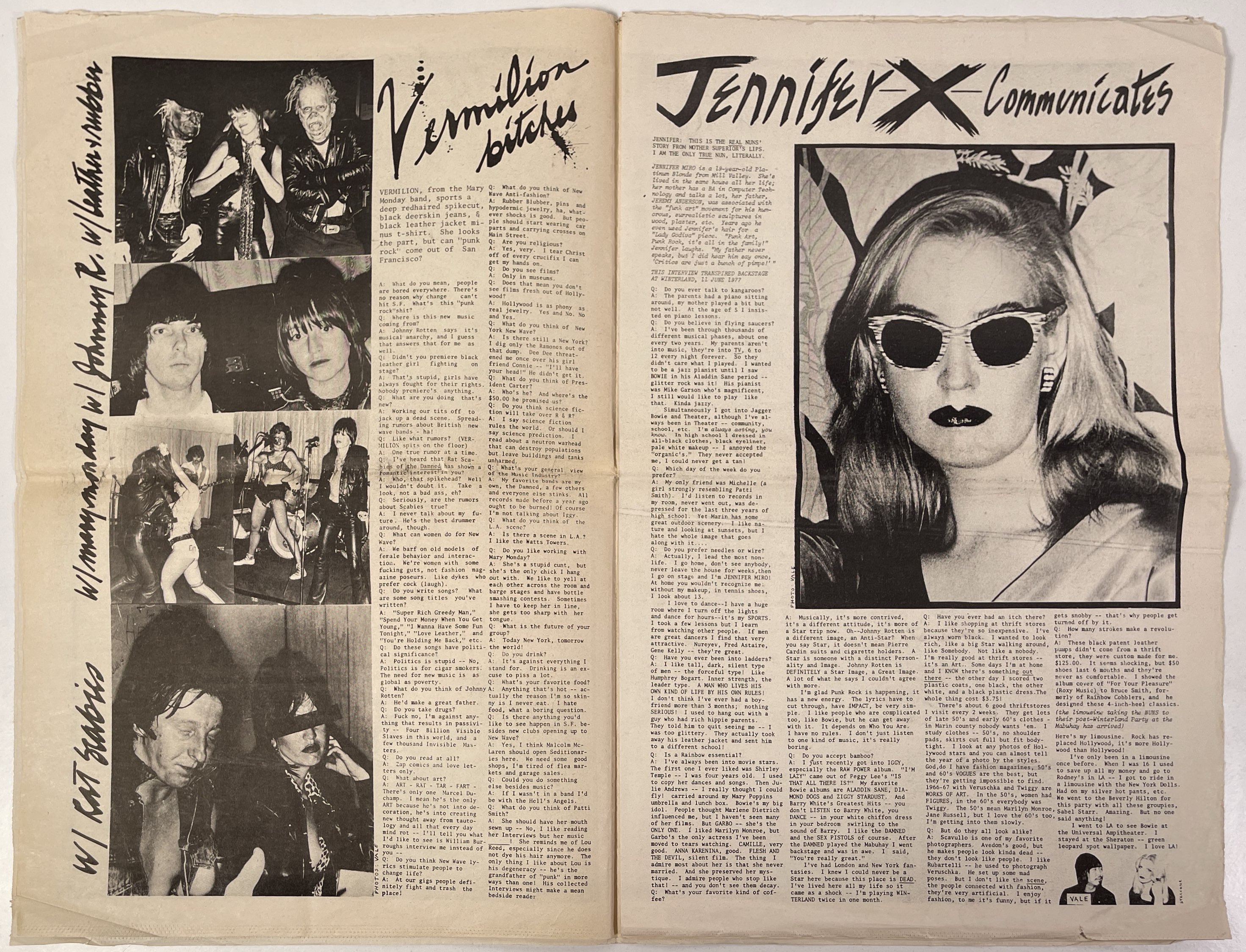 Lot 63 - PUNK INTEREST - ORIGINAL SEARCH AND DESTROY