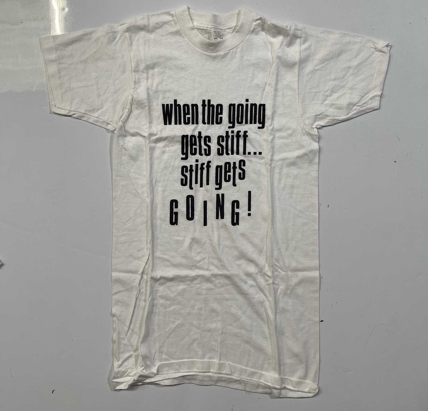 Lot 9 - STIFF RECORDS - ORIGINAL T-SHIRTS.