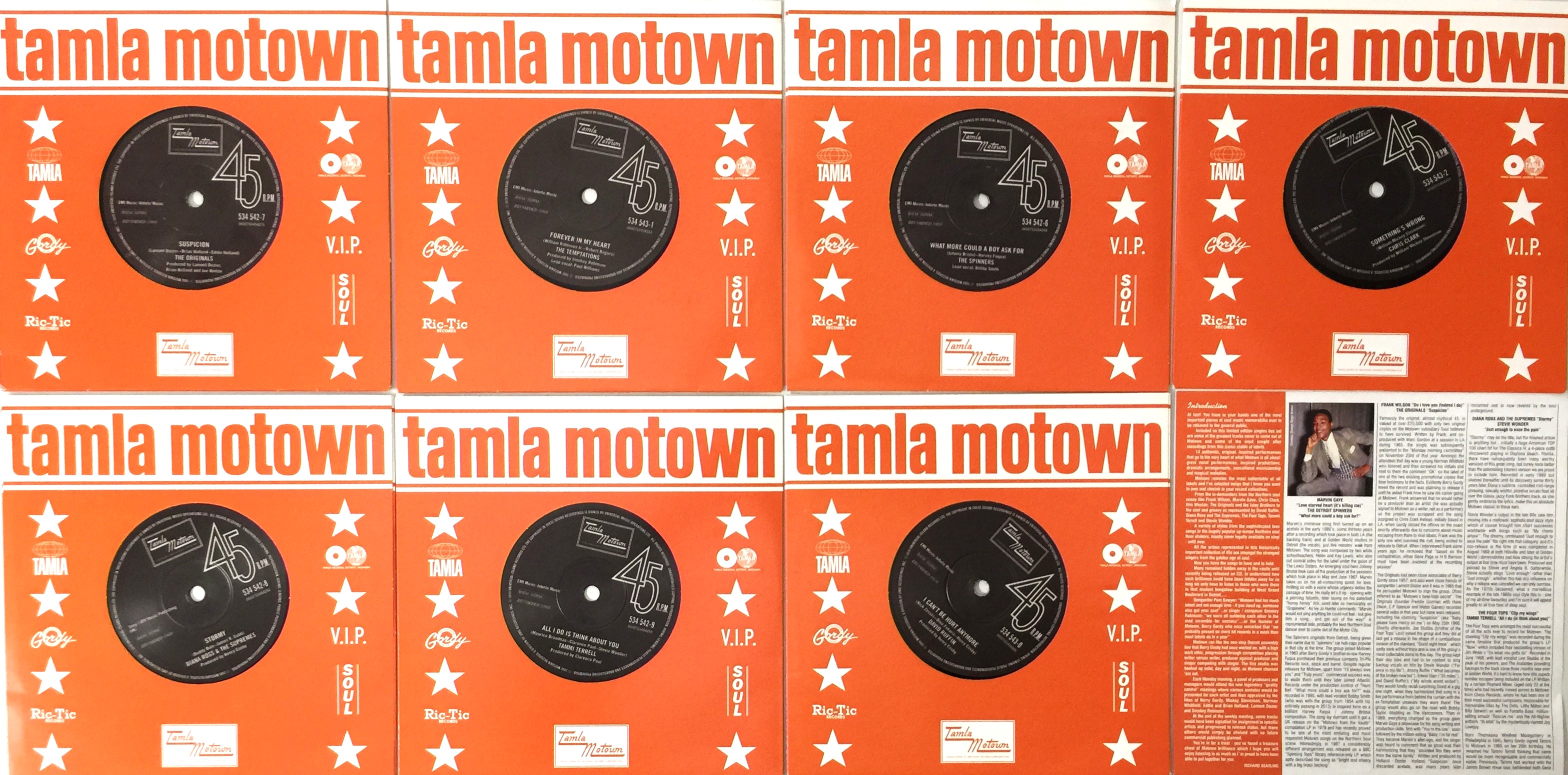 Lot 315 - VARIOUS - THE MOTOWN 7s BOX - RARE AND