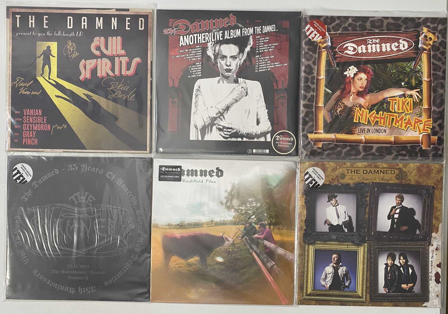 Lot 263 - THE DAMNED - MODERN/ LIMITED EDITION LP PACK