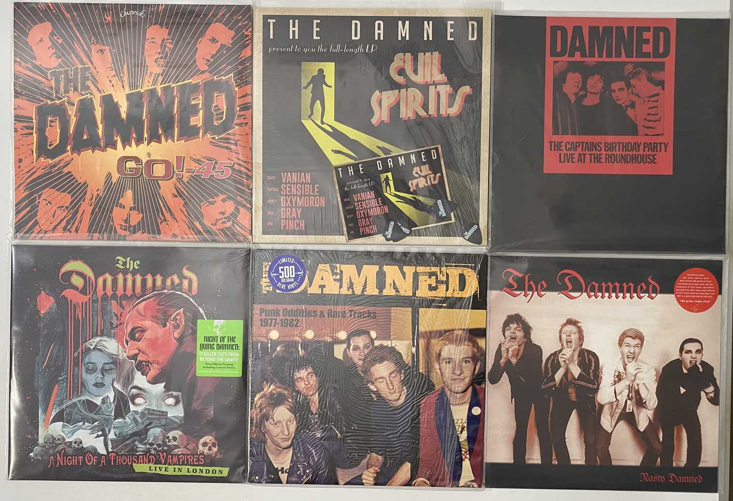 Lot 264 - THE DAMNED - MODERN/ LIMITED EDITION LP PACK