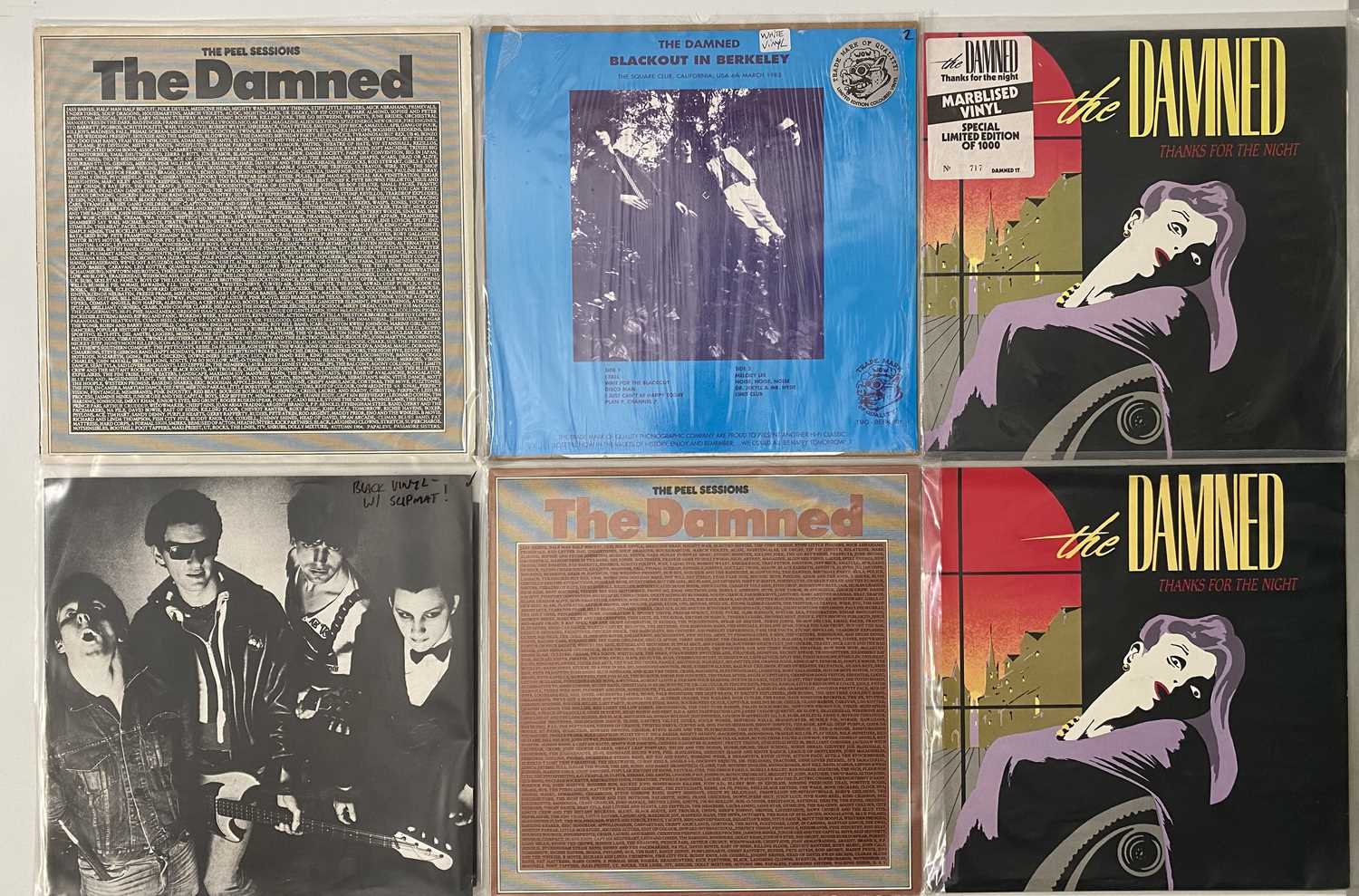 Lot 273 - THE DAMNED AND RELATED - 12" COLLECTION