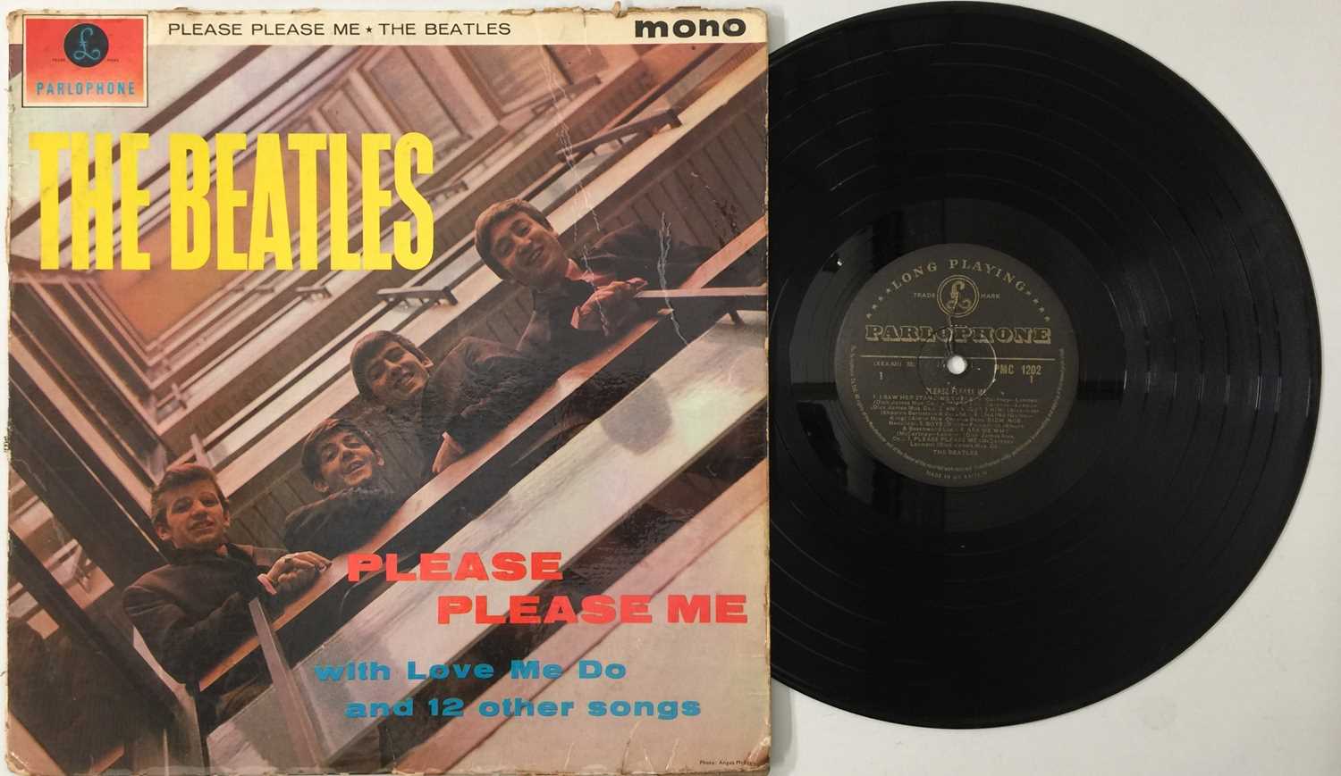 Lot 101 - THE BEATLES - PLEASE PLEASE ME LP (1ST UK