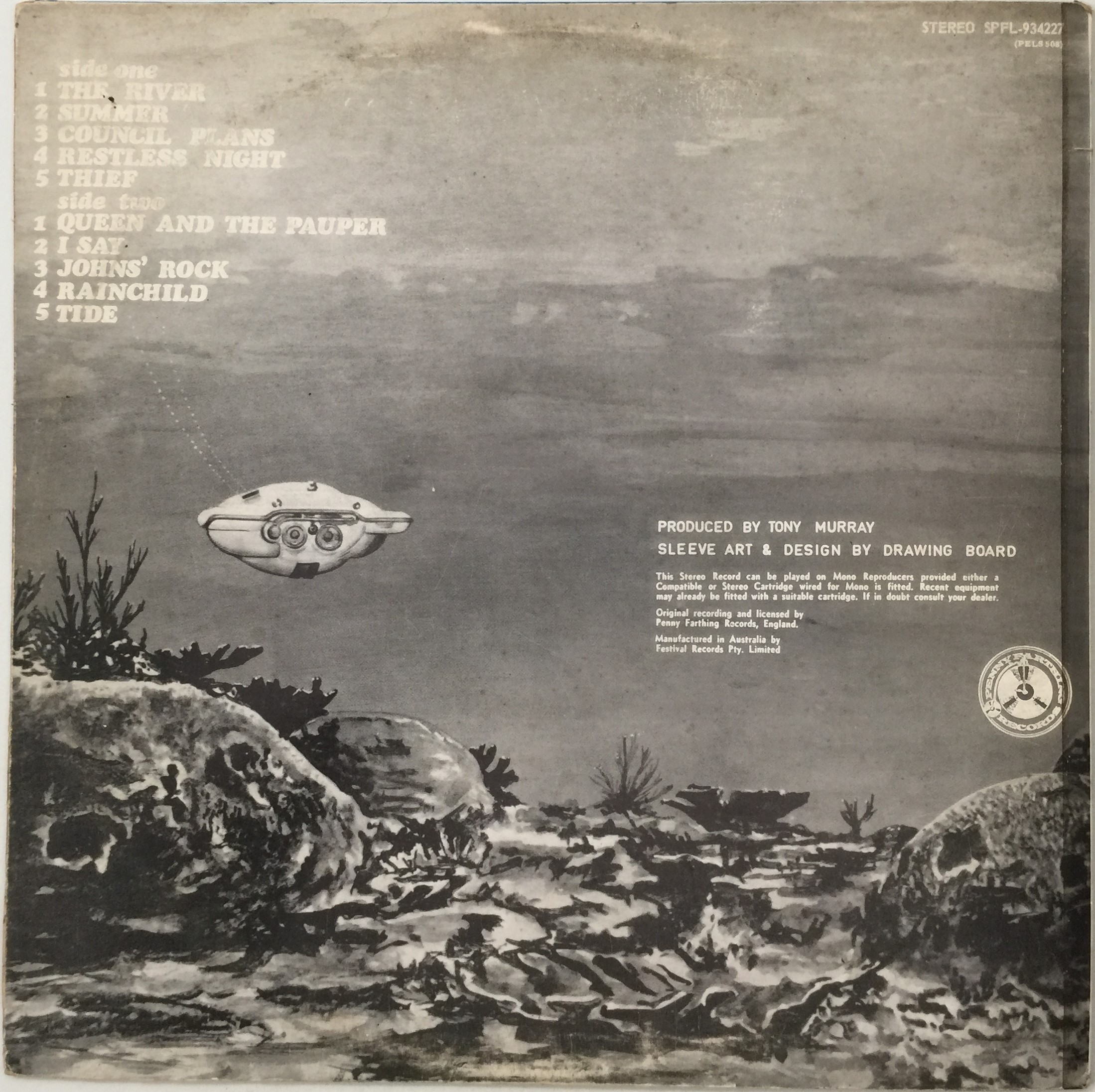 Lot 14 - OCTOPUS - RESTLESS NIGHT LP (UK PSYCH-POP