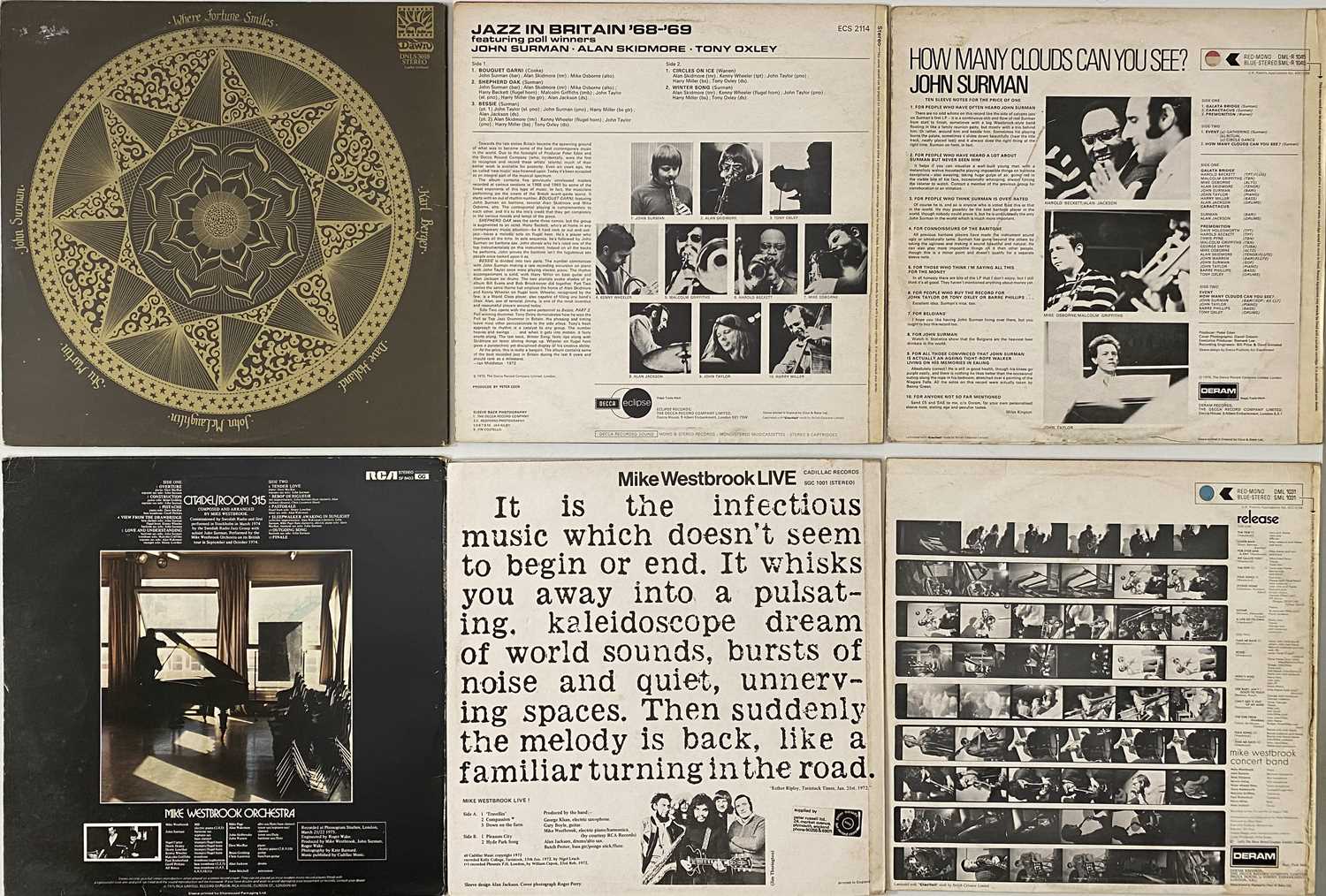 Lot 126 - BRITISH JAZZ - LP PACK