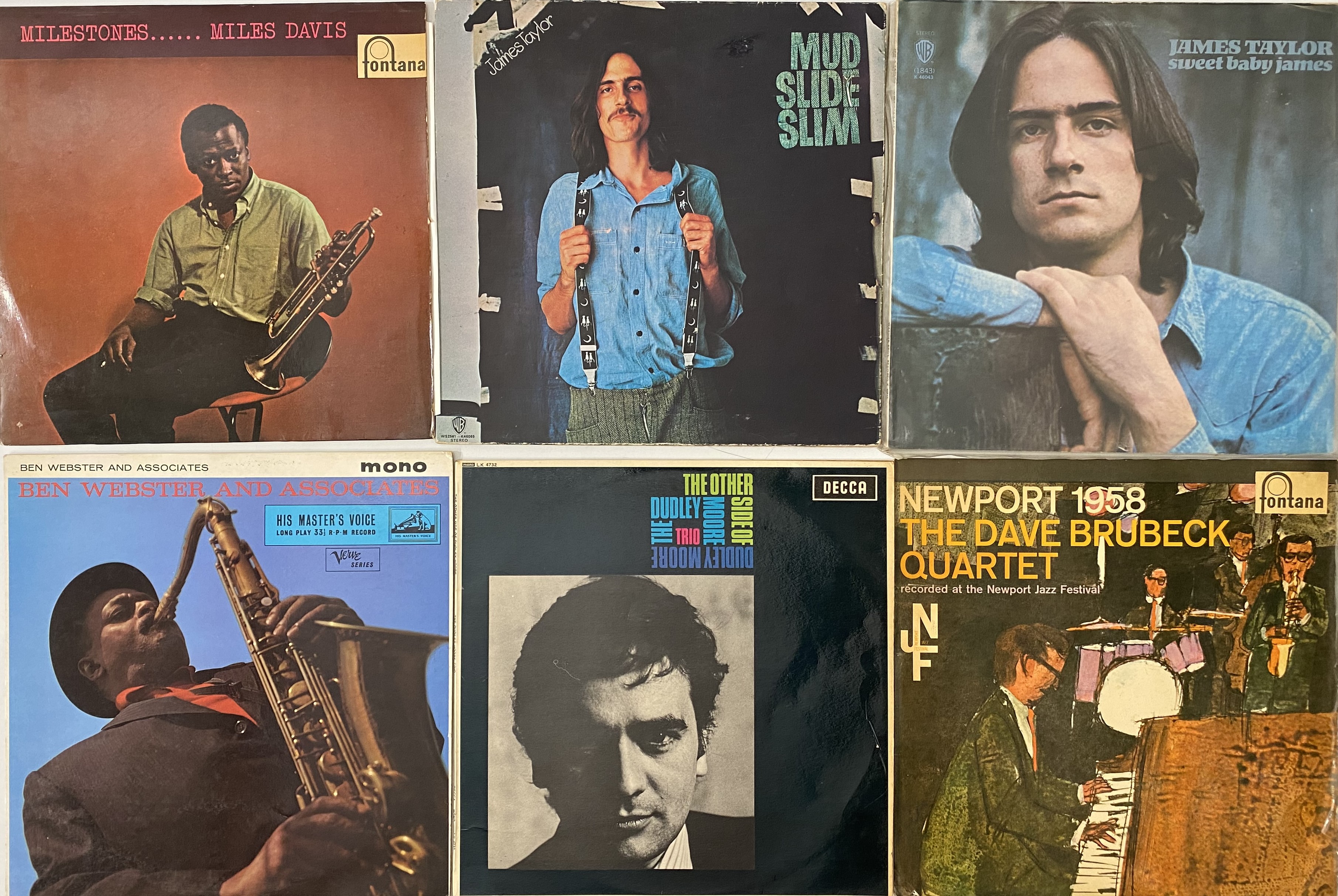 Lot 290 - FOLK/ COUNTRY ROCK/ JAZZ - LP PACK