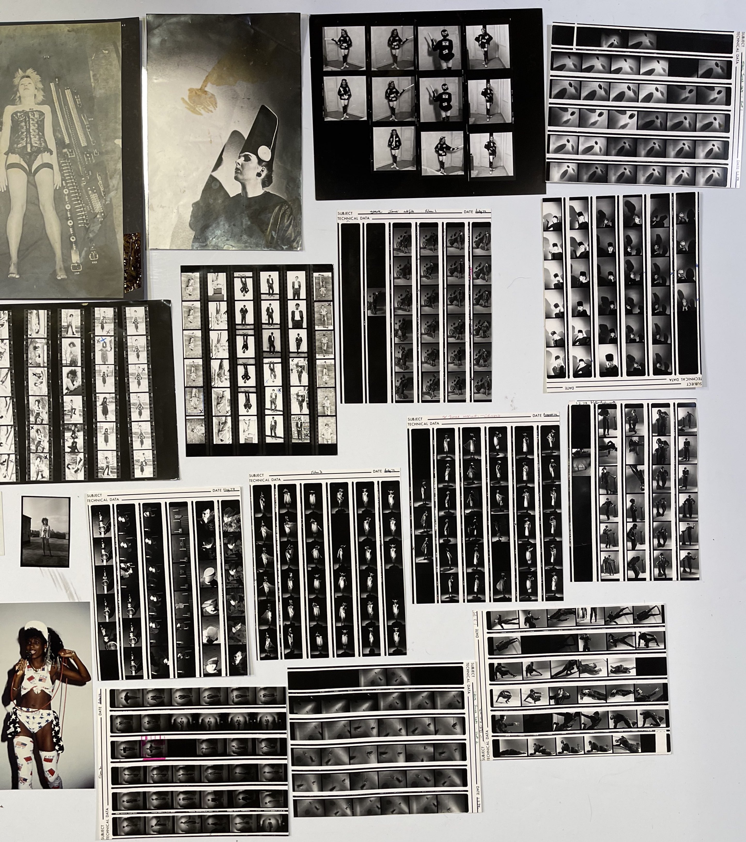 Lot 84 - BOY LONDON ARCHIVE - CONTACT SHEETS AND