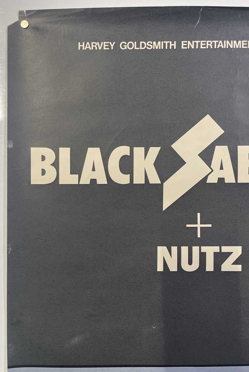 Lot 73 - BLACK SABBATH / NUTZ - ORIGINAL 1977 CONCERT