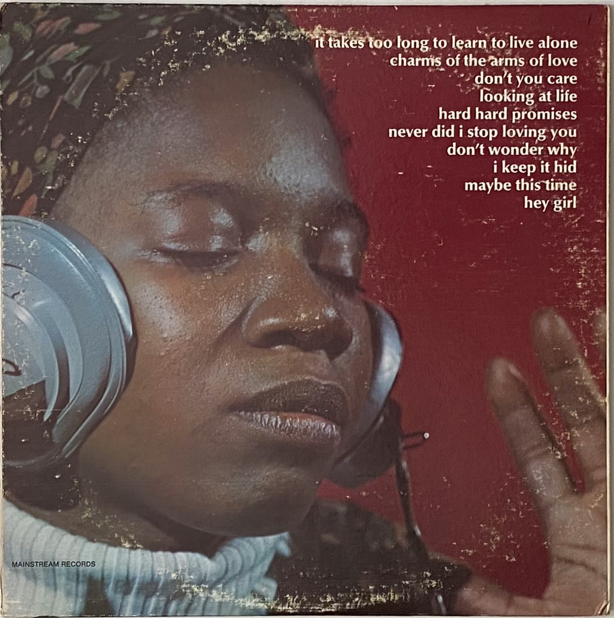 Lot 204 - ALICE CLARK - S/T LP (US PROMO - MAINSTREAM