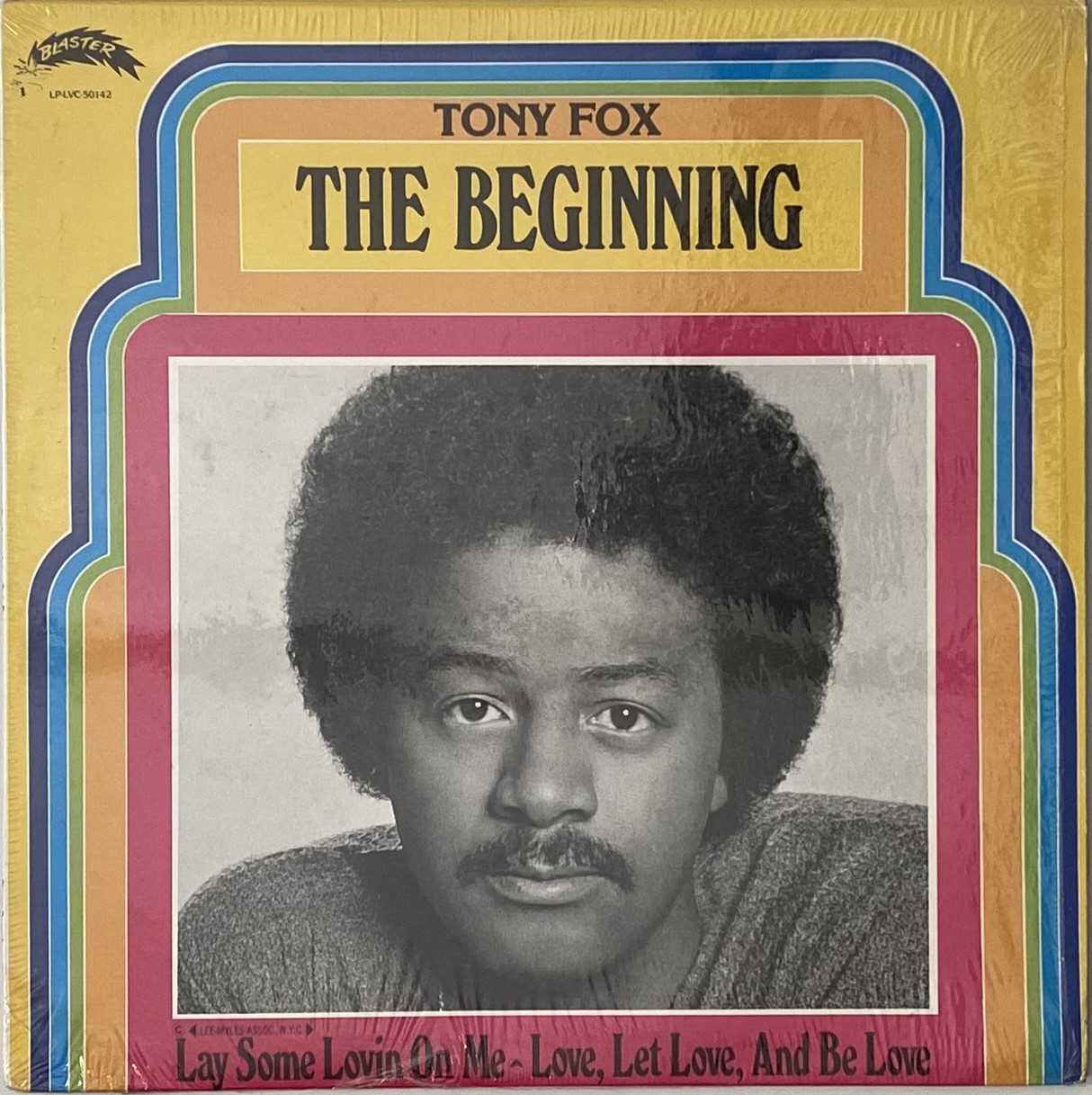 Lot 205 - TONY FOX - THE BEGINNING LP (US SOUL OG