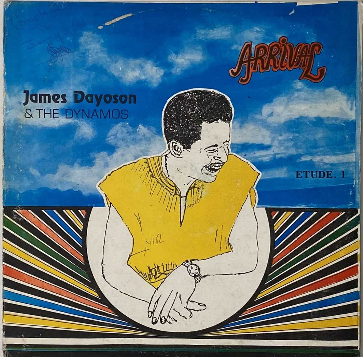Lot 215 - JAMES DAYOSON & THE DYNAMOS - ARRIVAL LP
