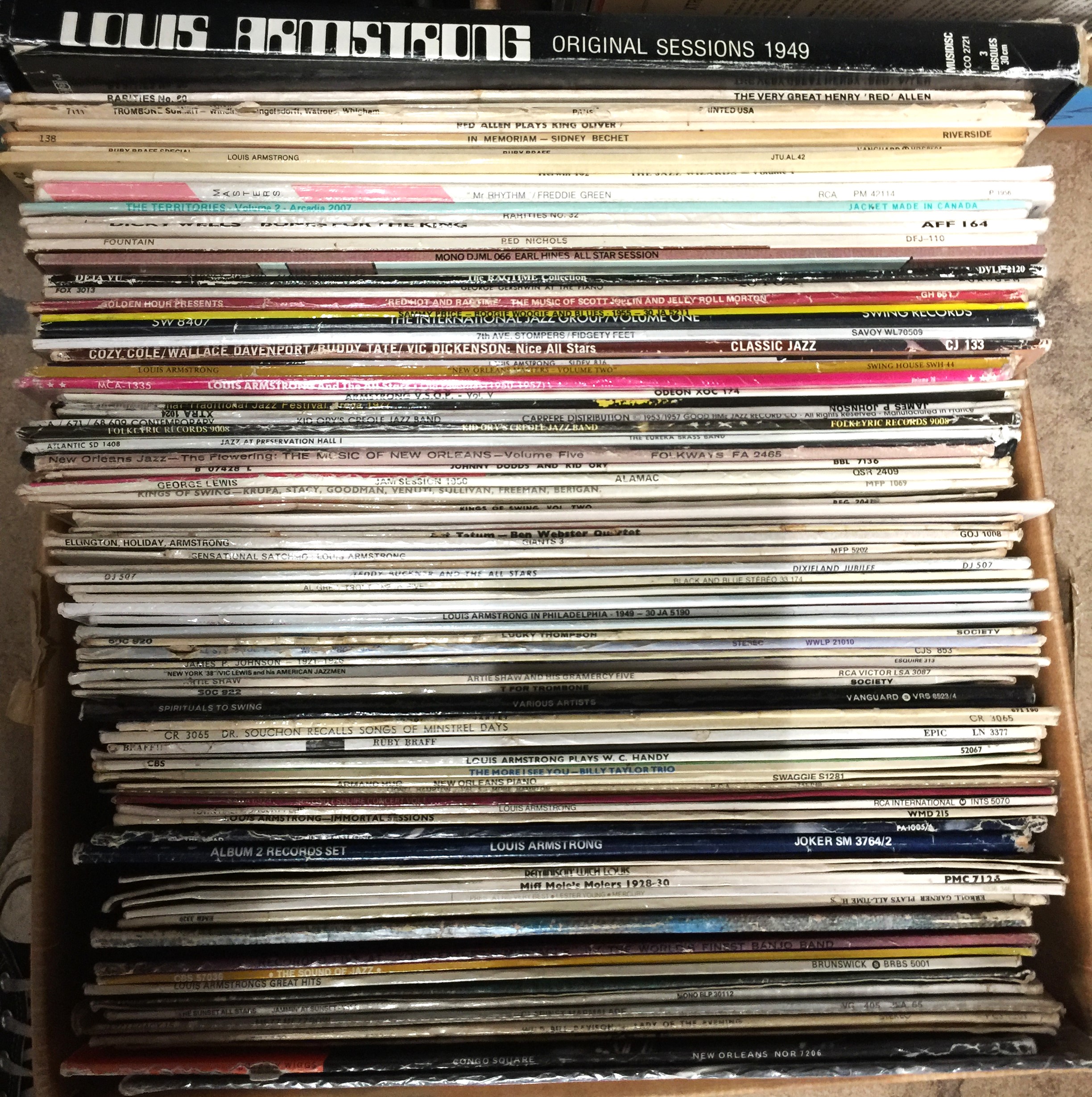 Lot 228 - LARGE JAZZ LP COLLECTION (TRAD/ EASY/