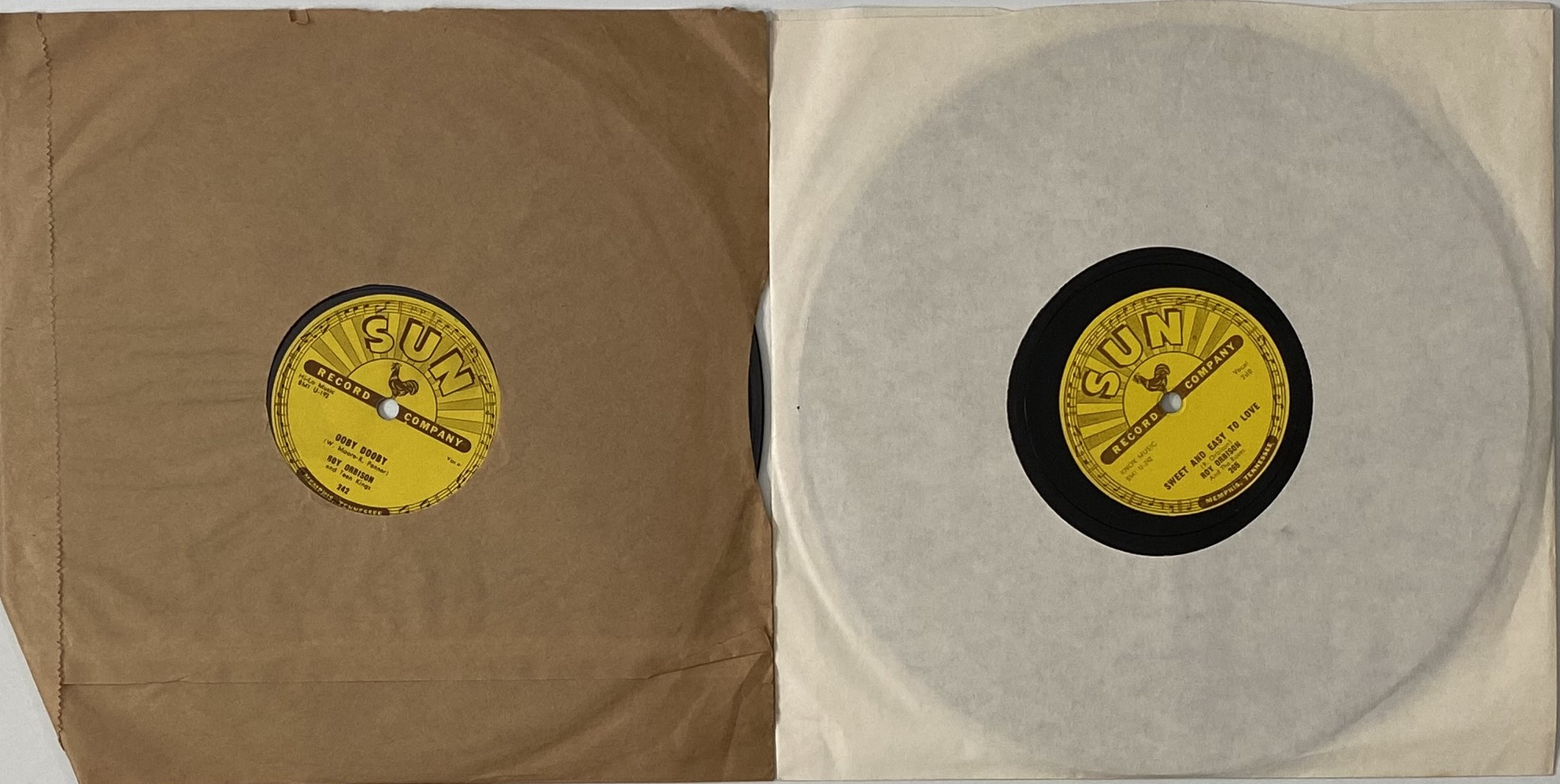 Lot 319 - ROY ORBISON - SUN RECORDS 78RPM SHELLAC