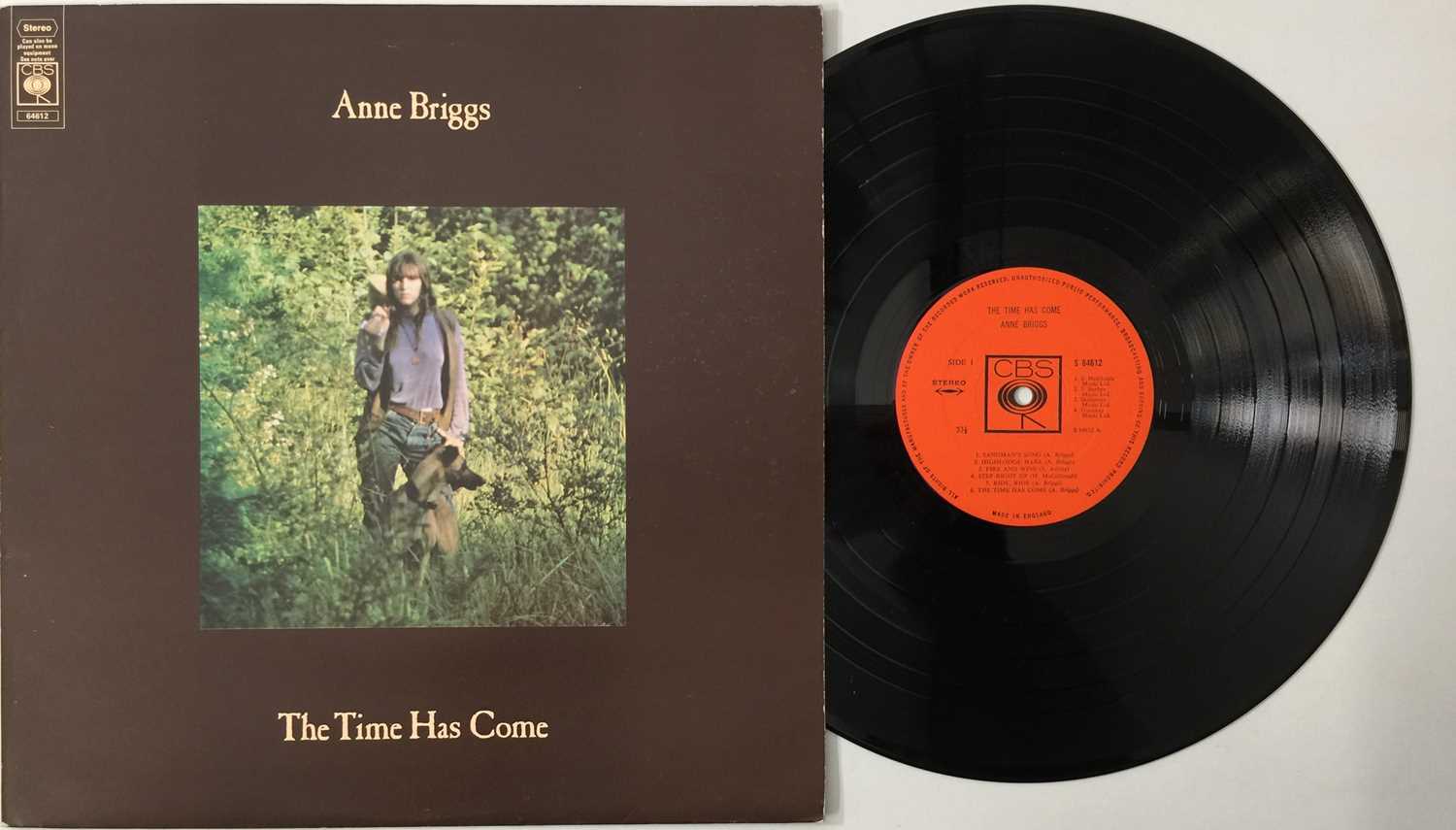 Lot 322 - ANNE BRIGGS - THE TIME HAS COME LP (ORIGINAL