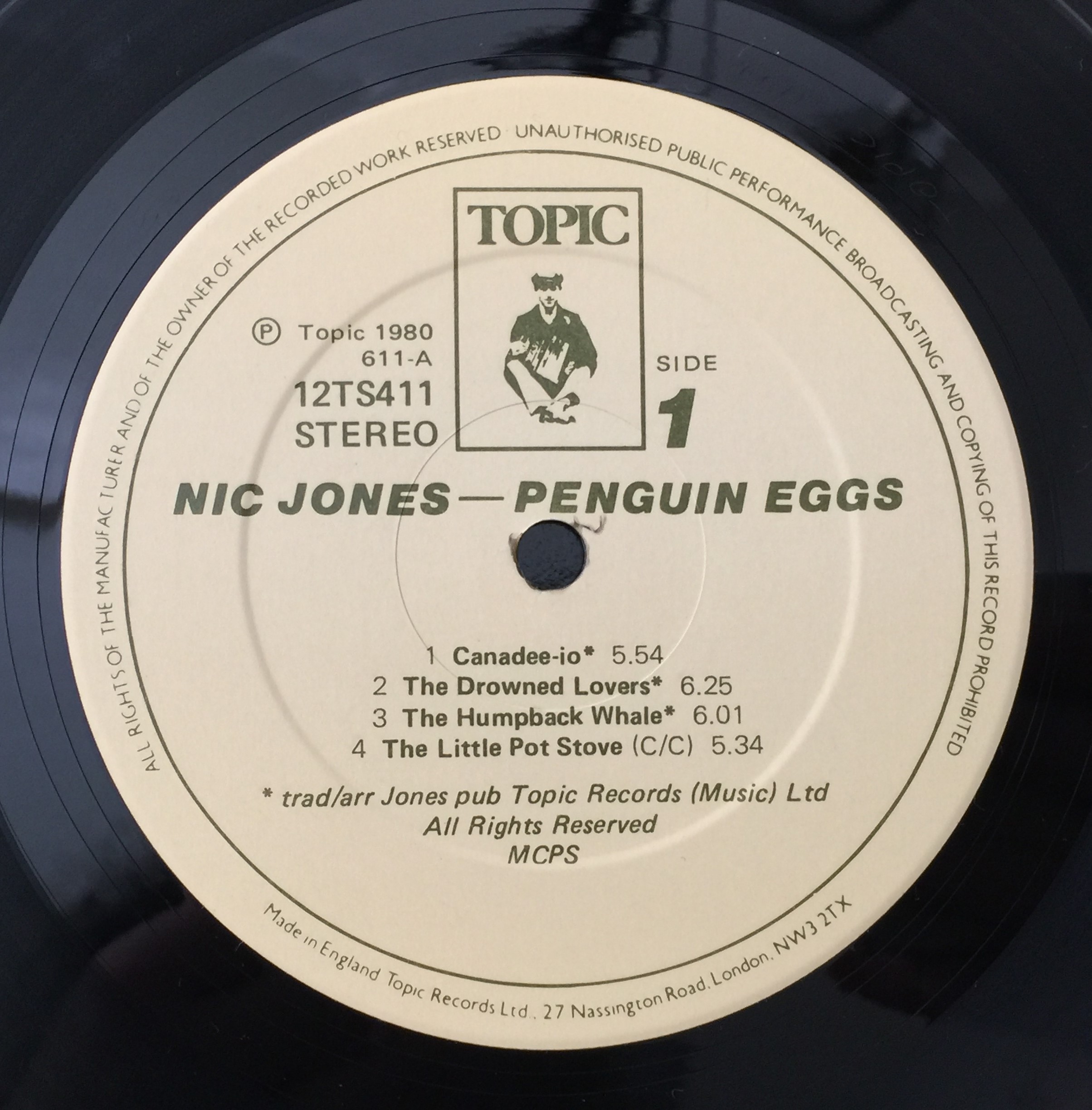 Lot 327 - NIC JONES - LP PACK