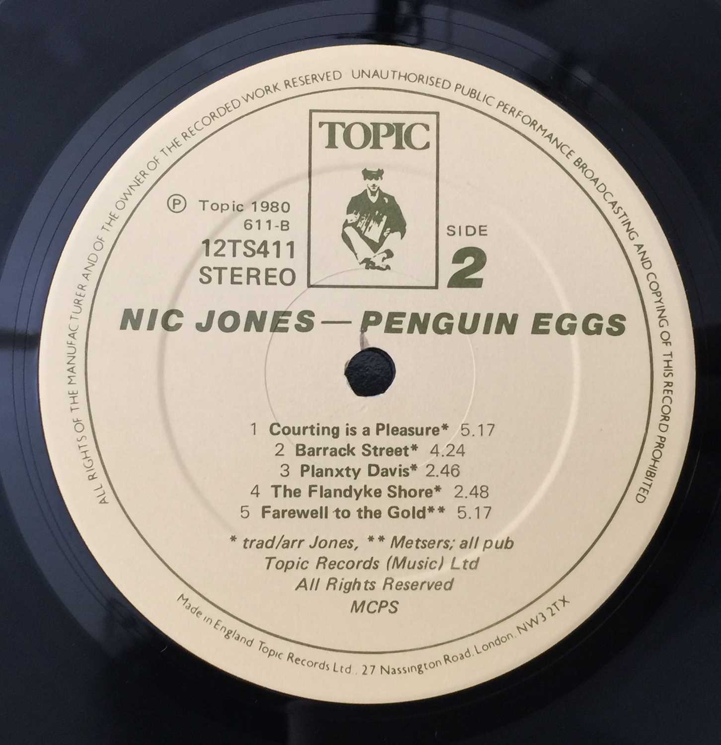 Lot 327 - NIC JONES - LP PACK