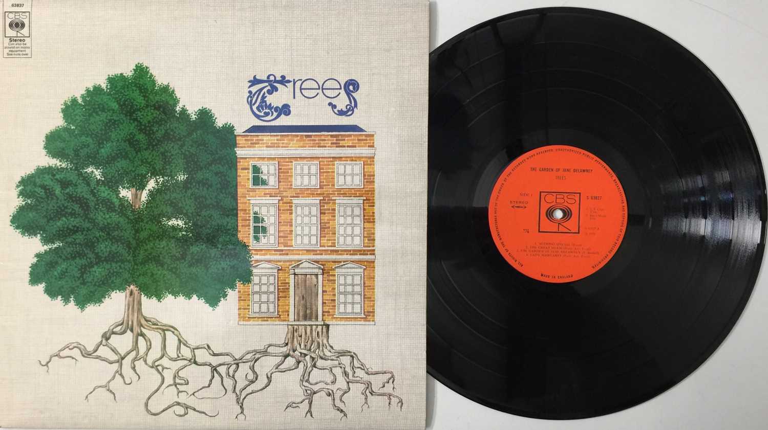 Lot 335 - TREES - THE GARDEN OF JANE DELAWNEY LP (UK