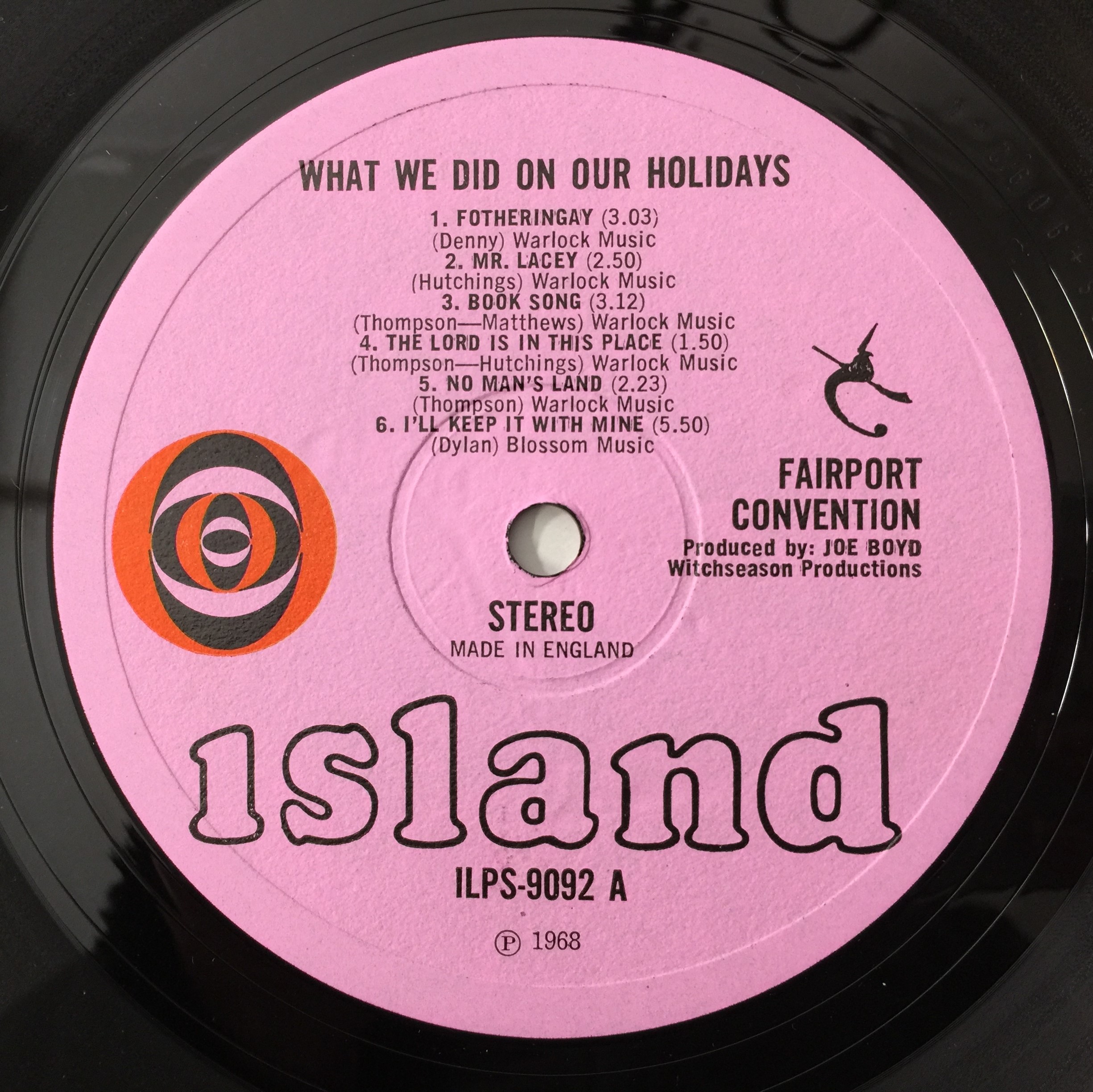 Lot 356 - FAIRPORT CONVENTION - ISLAND LP RARITIES