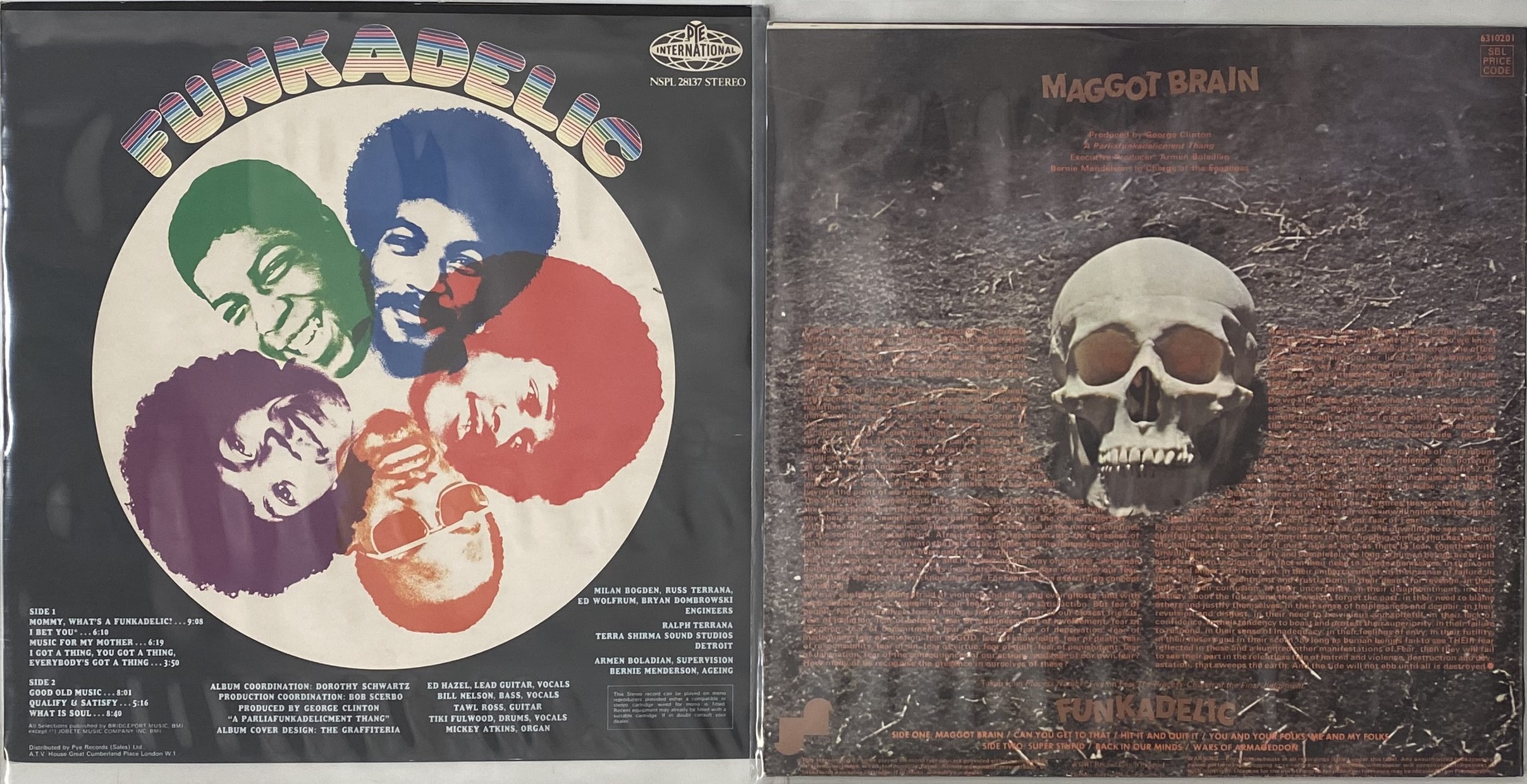 Lot 181 - FUNKADELIC - LP RARITIES PACK