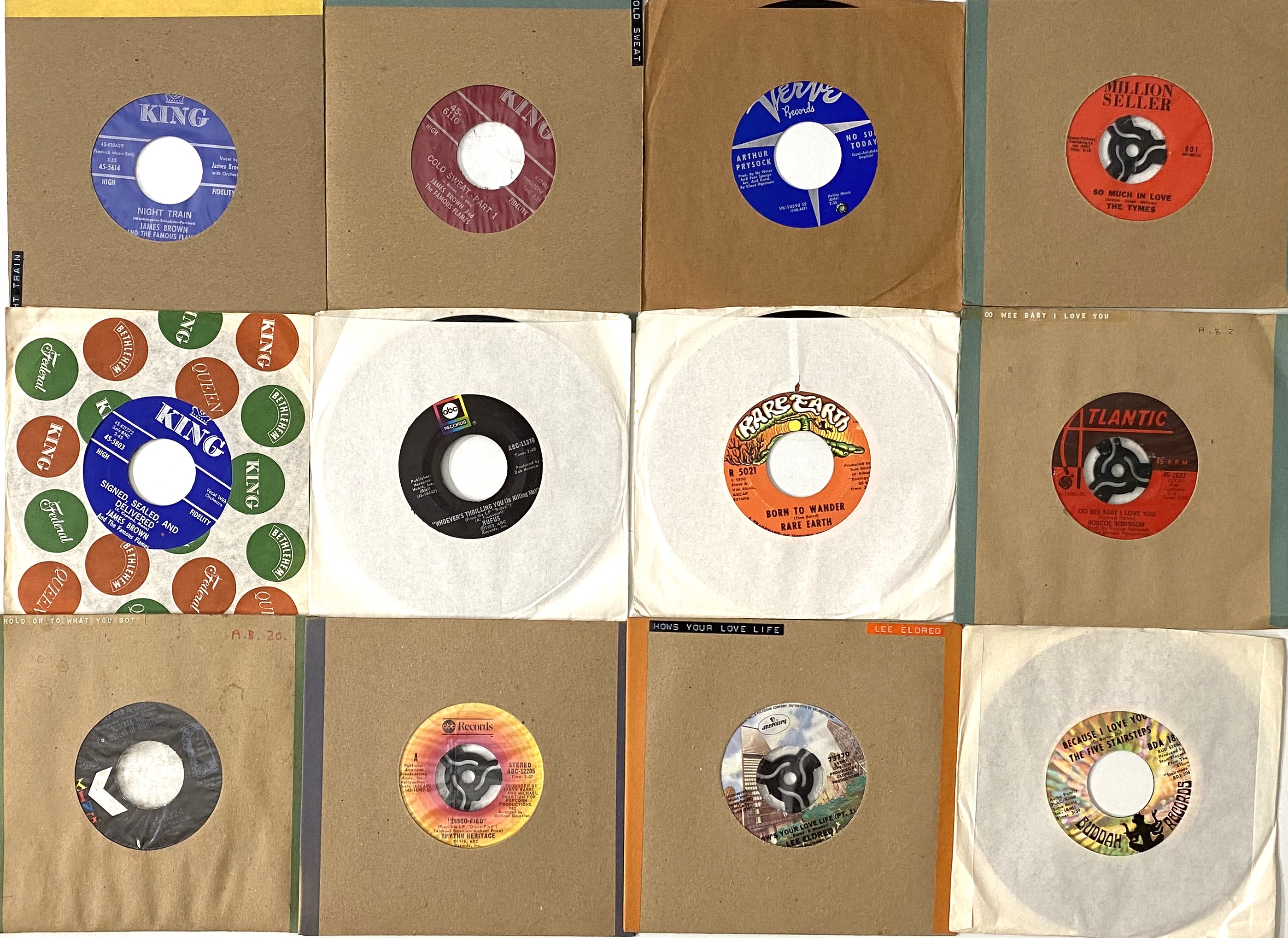 Lot 194 - 60s/ 70s SOUL 7" COLLECTION (US PRESSINGS)