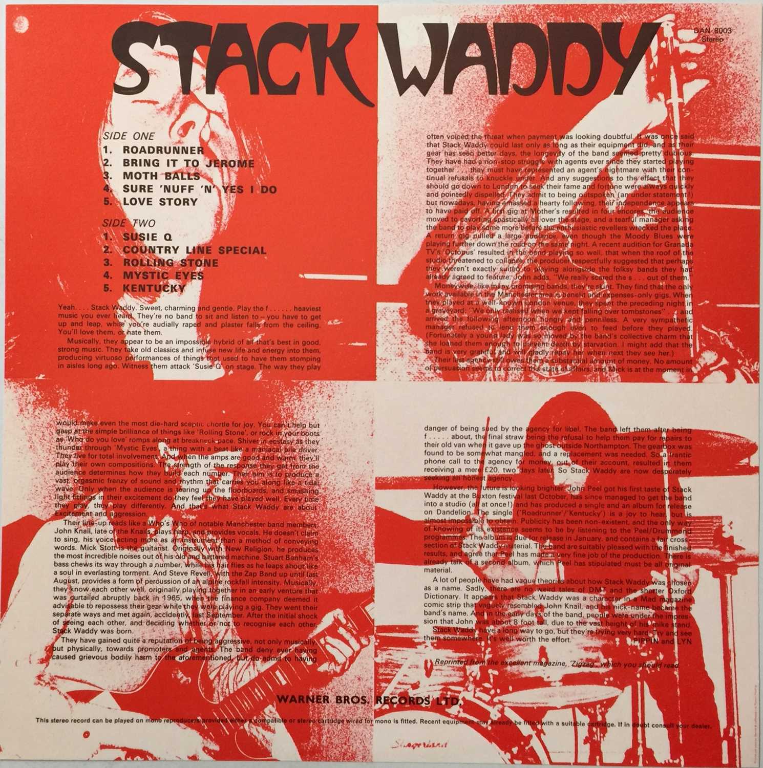 Lot 27 - STACK WADDY - LP PACK