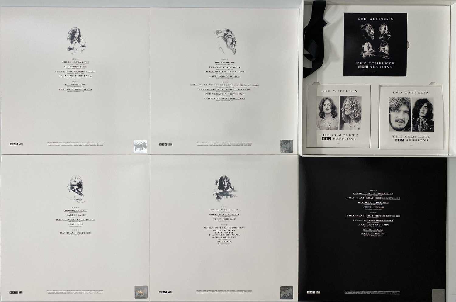 Lot 381 - LED ZEPPELIN - THE COMPLETE BBC SESSIONS LP