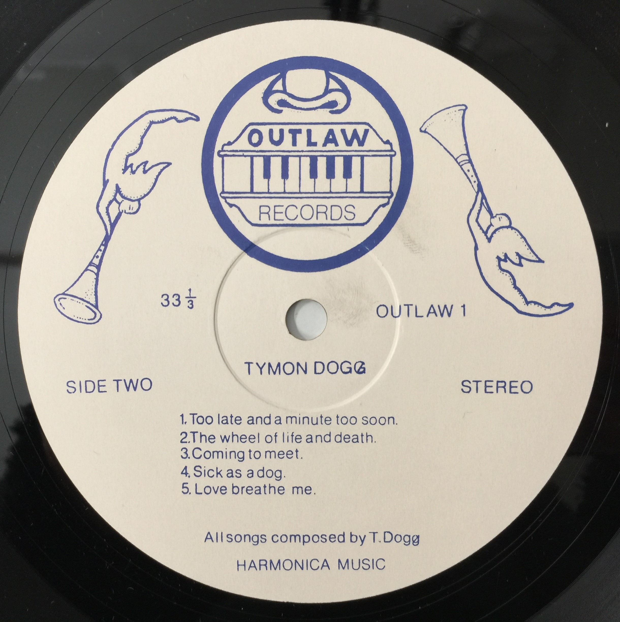 Lot 383 - TYMON DOGG - S/T LP (UK FOLK - OUTLAW