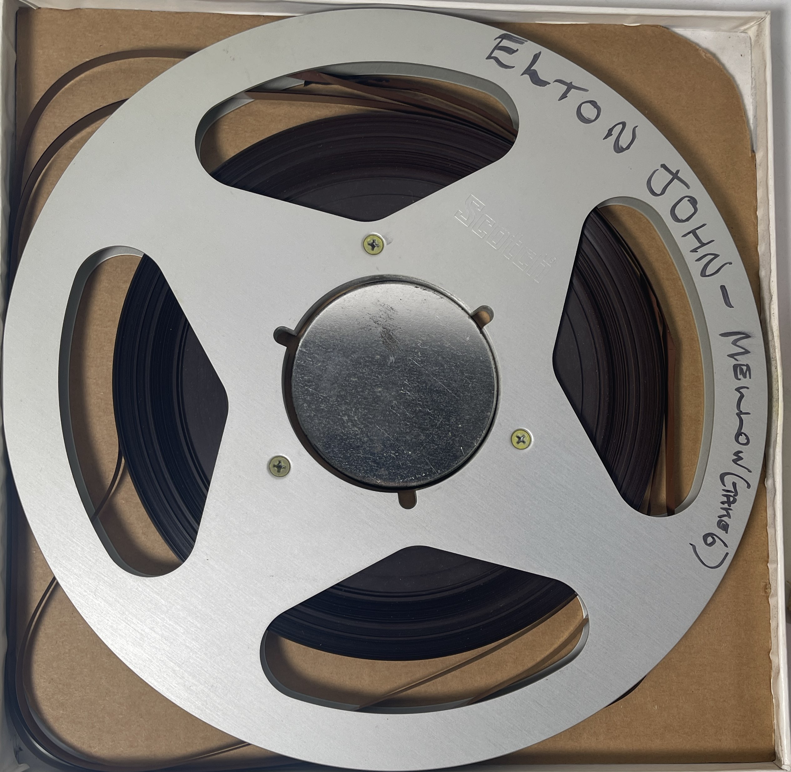 Lot 168 - ELTON JOHN - RECORDING TAPES.