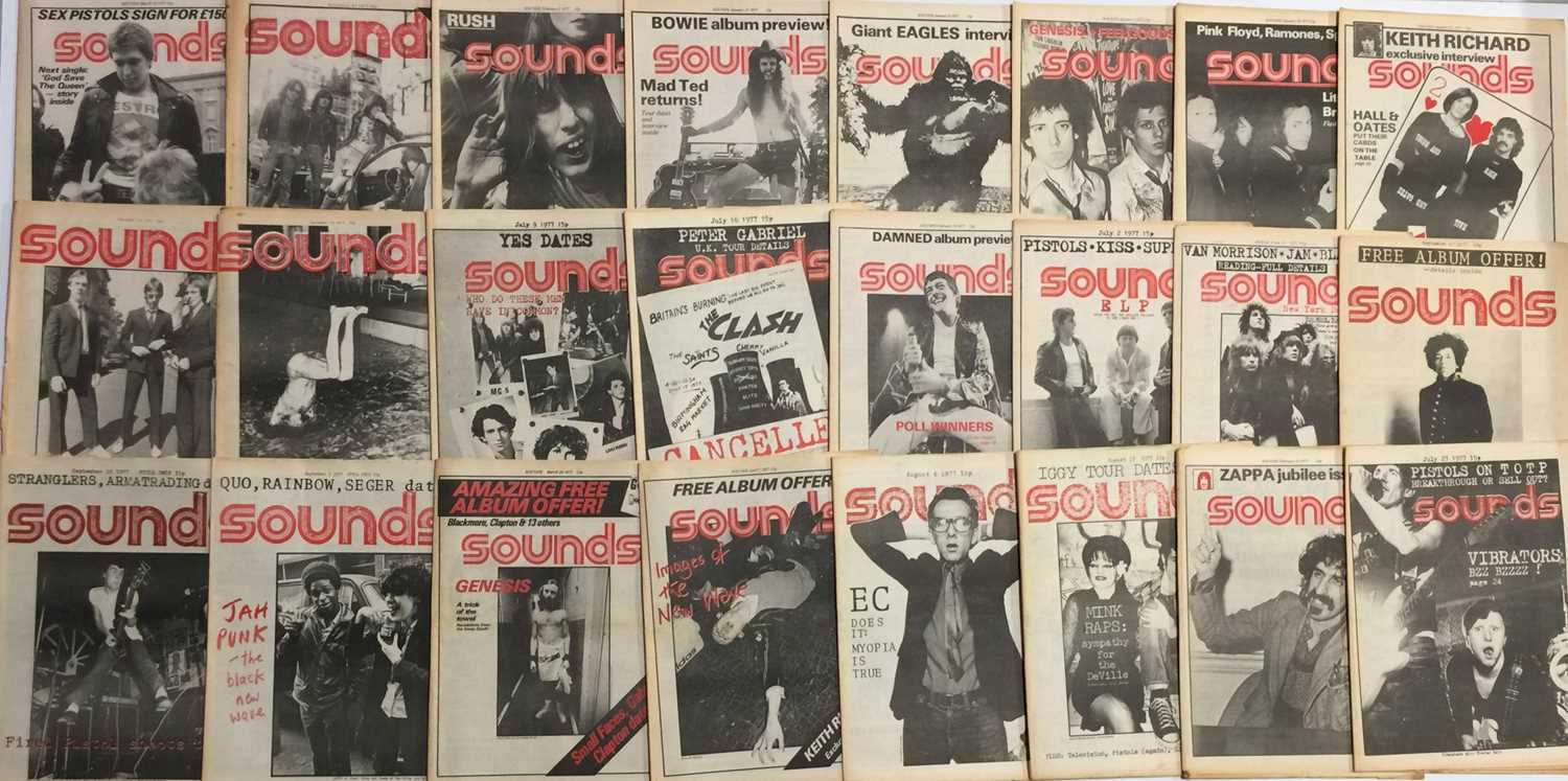 Lot 75 - SOUNDS MAGAZINE - 1977.