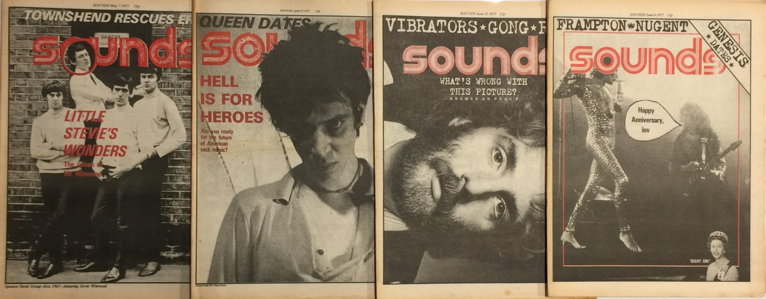 Lot 75 - SOUNDS MAGAZINE - 1977.
