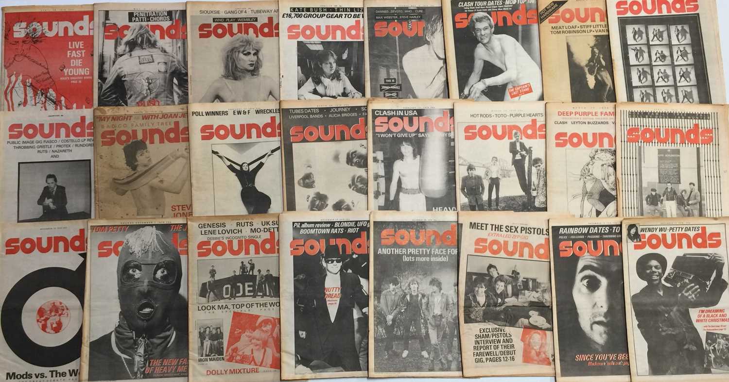 Lot 77 - SOUNDS MAGAZINE - 1979/80.
