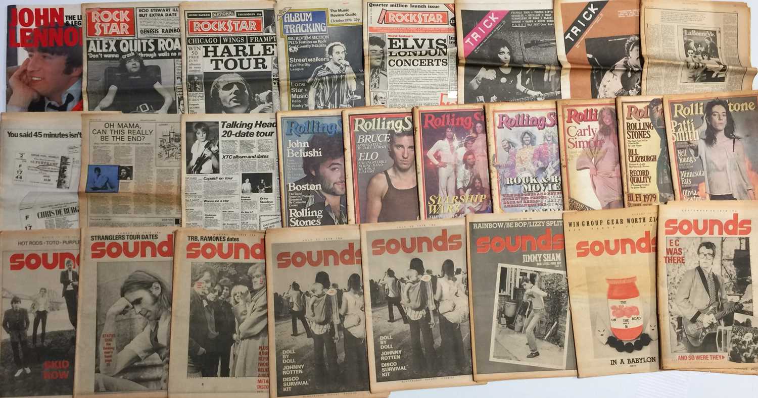 Lot 79 - SOUNDS, MUSIC MAKER & ASSORTED MAGAZINES