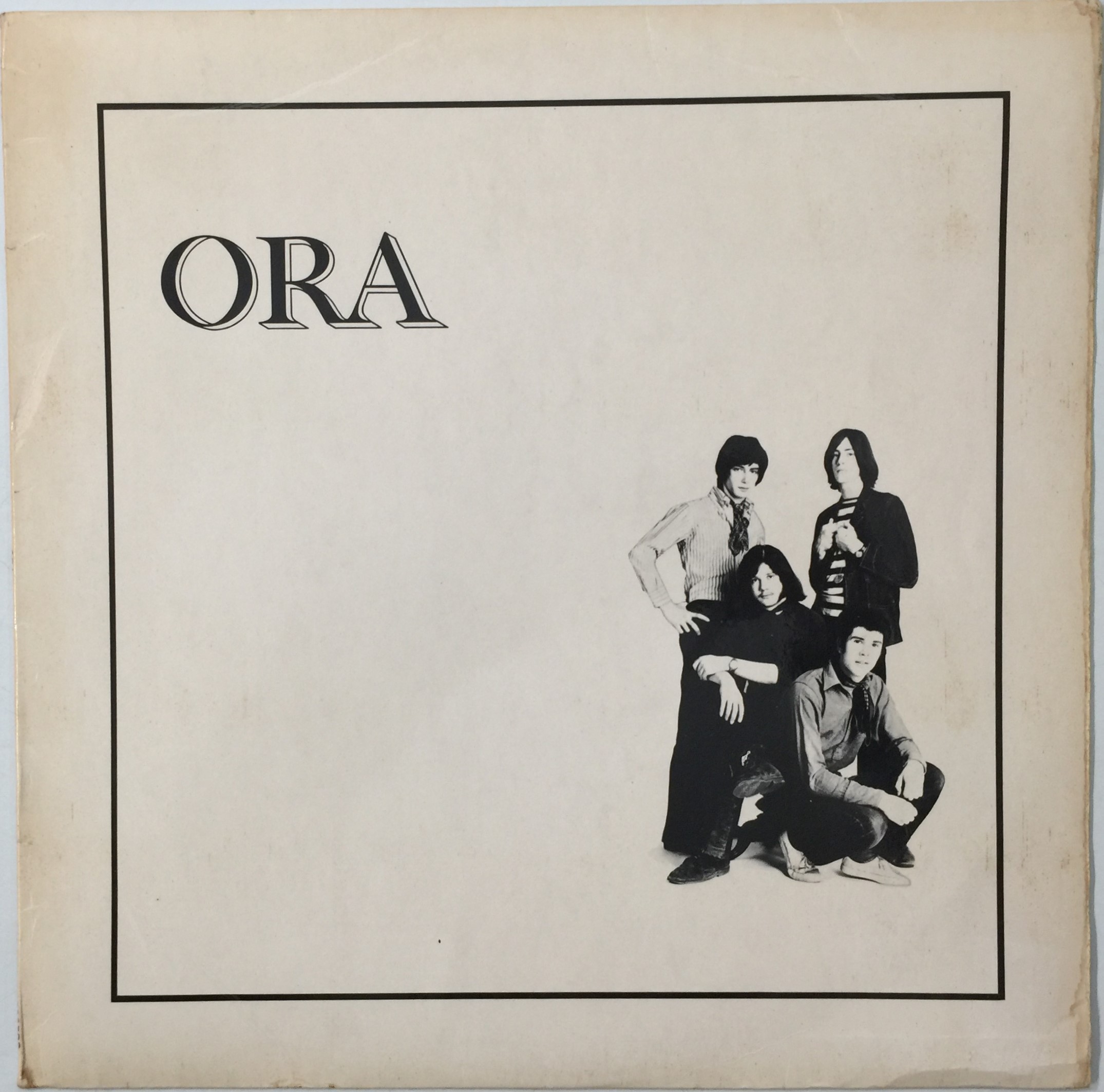 Lot 59 - ORA - ORA LP (UK ACID-FOLK - TANGERINE